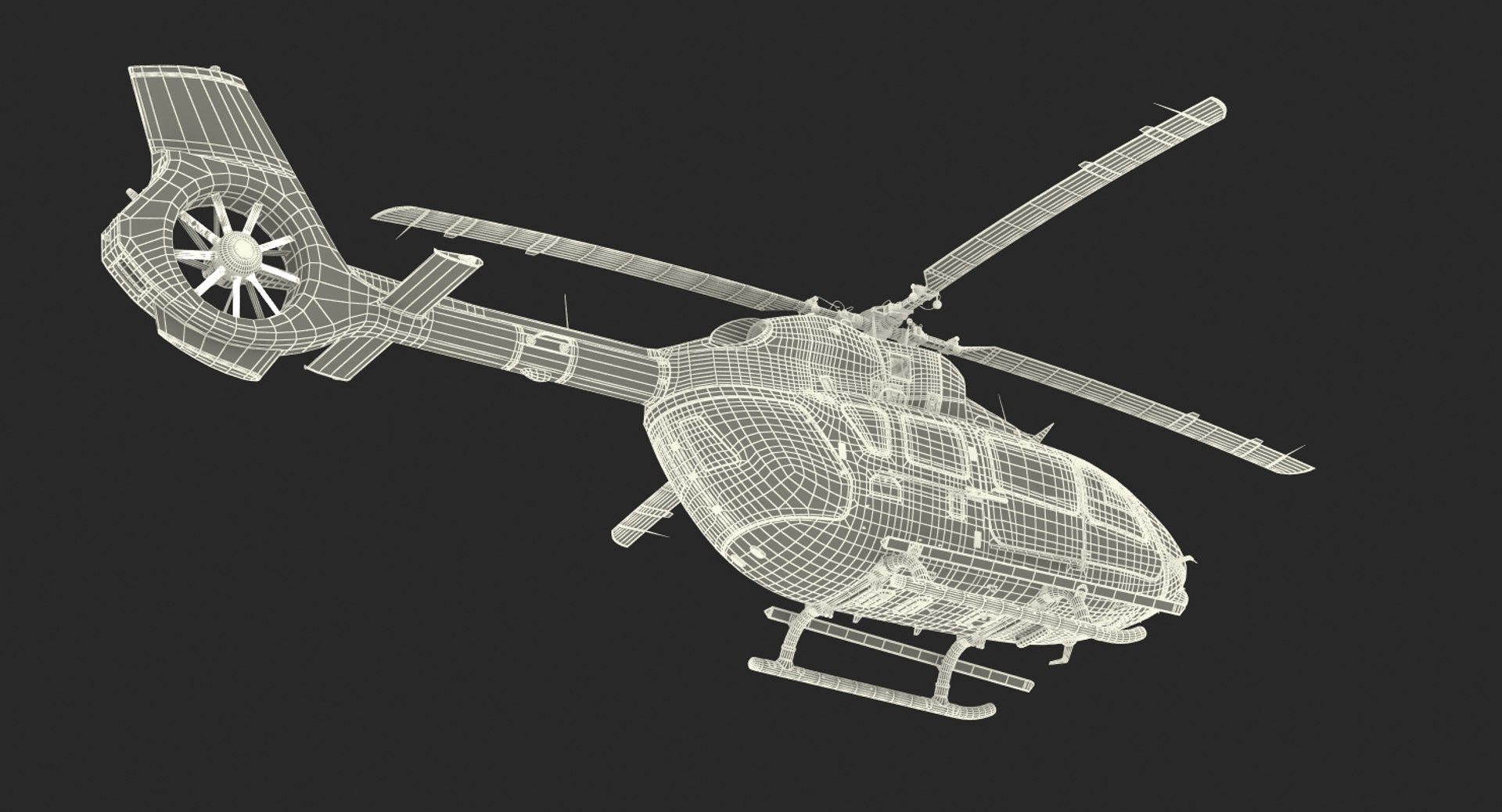 Airbus helicopters h145 cockpit 3D model - TurboSquid 1335728
