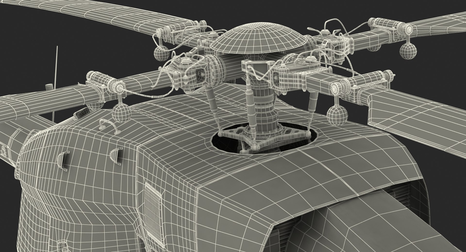Airbus helicopters h145 cockpit 3D model - TurboSquid 1335728