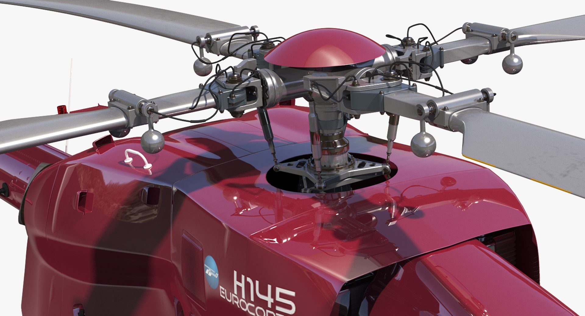 Airbus helicopters h145 cockpit 3D model - TurboSquid 1335728