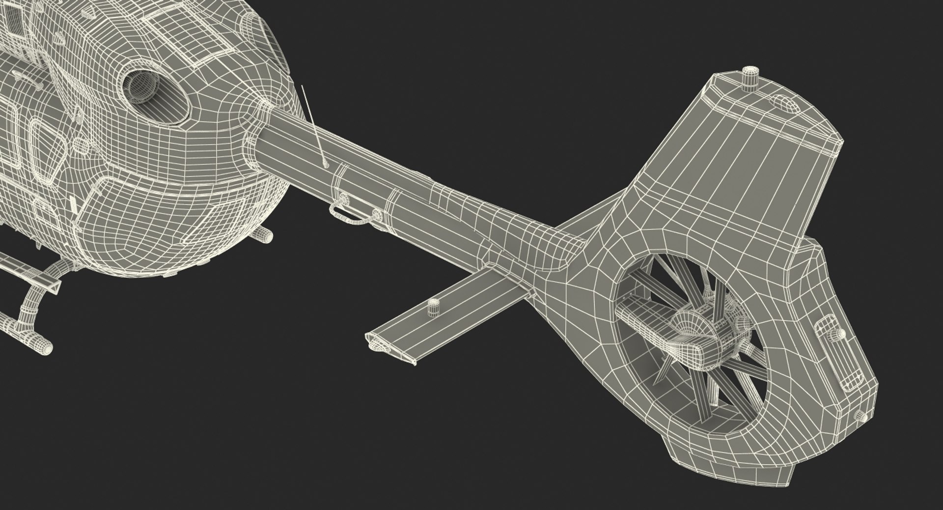Airbus helicopters h145 cockpit 3D model - TurboSquid 1335728