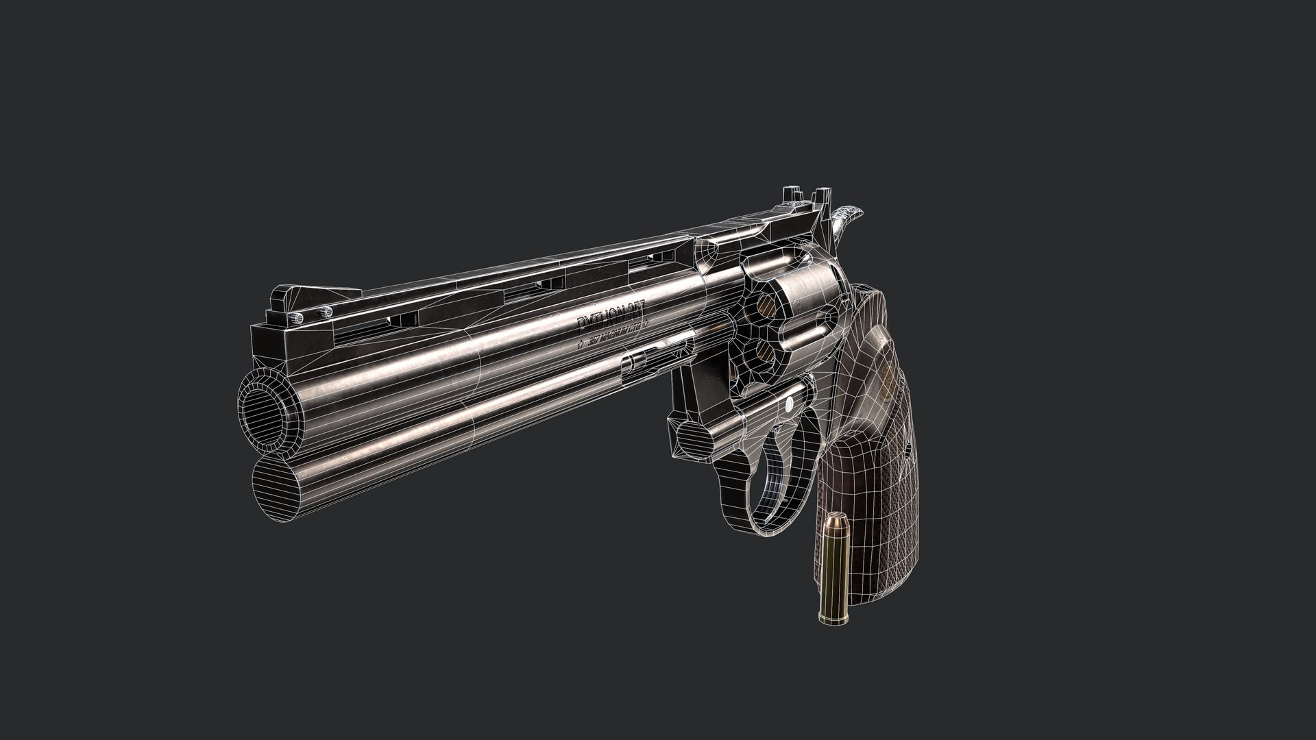 Colt Python 357 3D Model - TurboSquid 2185574