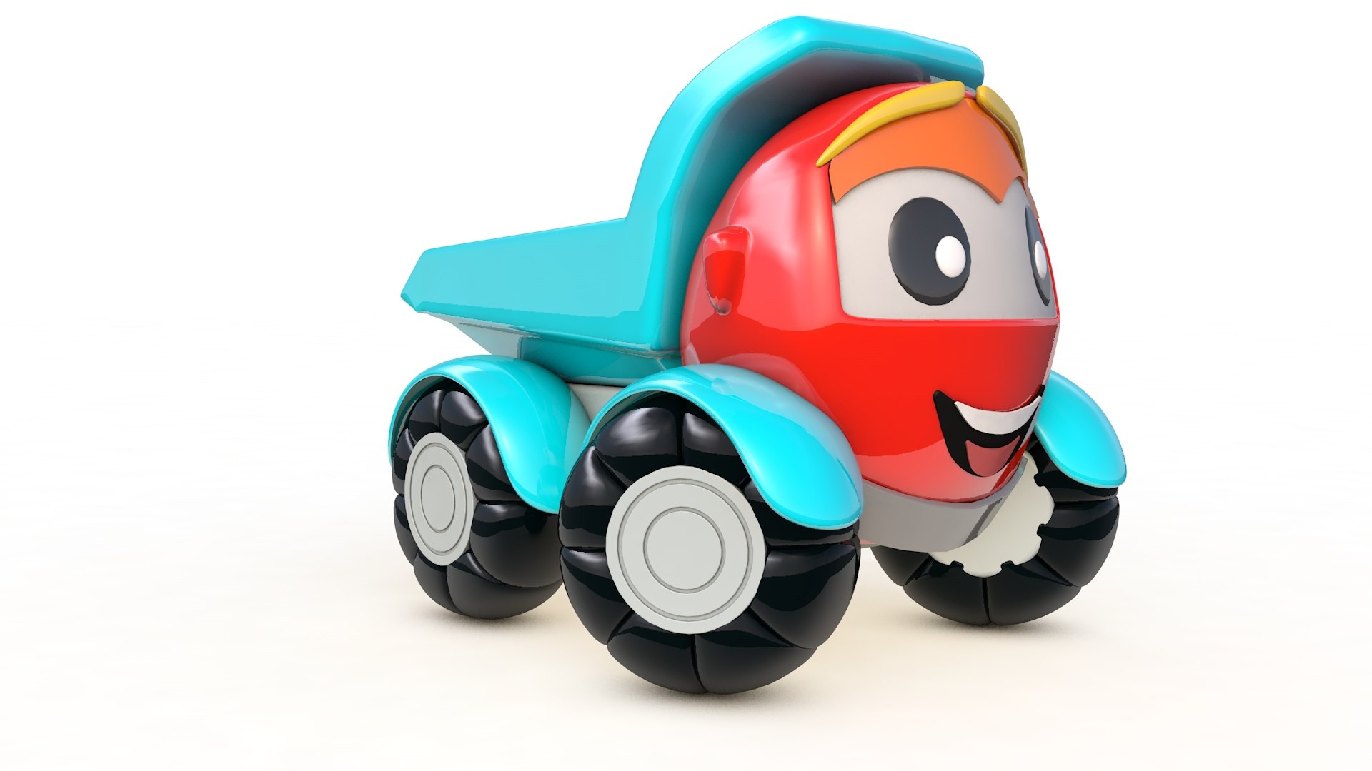 Toys Lorry Cartoon 3D Model - TurboSquid 1484852