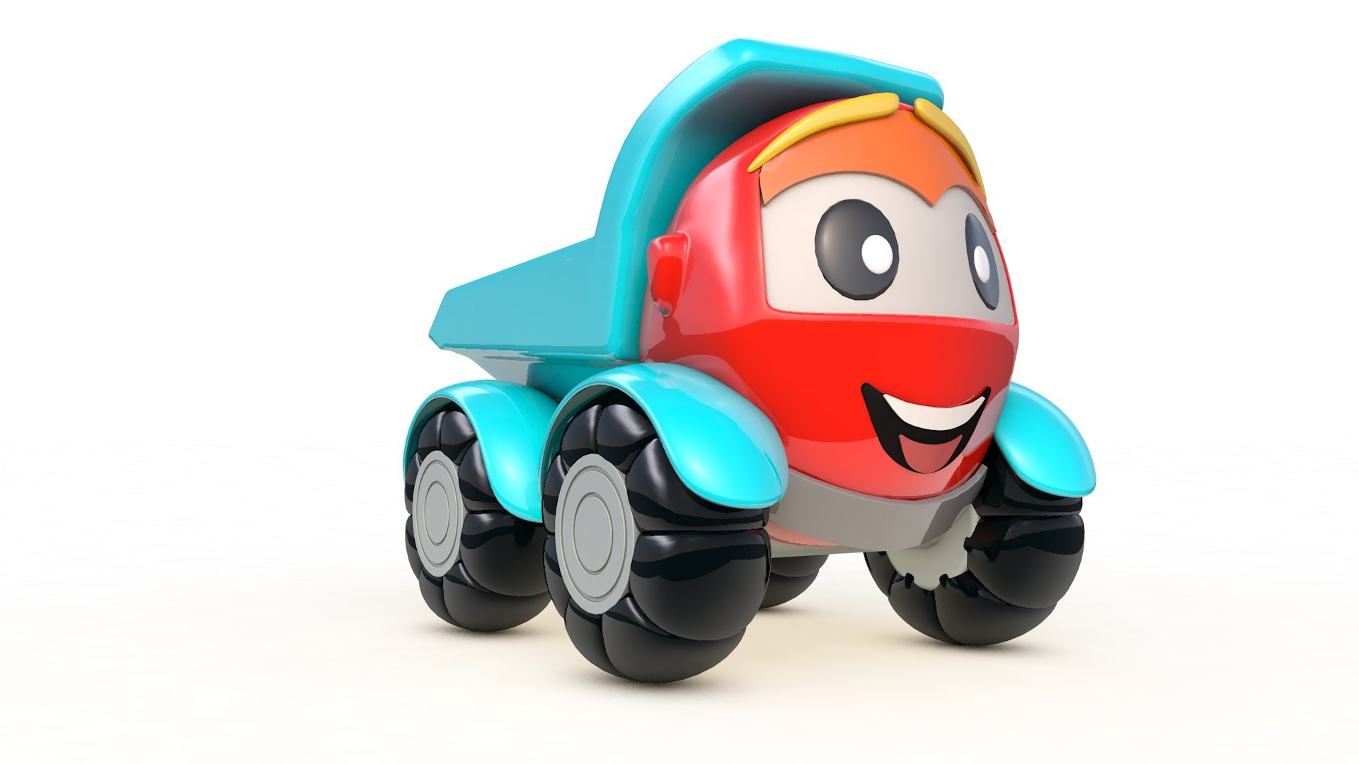 Toys Lorry Cartoon 3D Model - TurboSquid 1484852