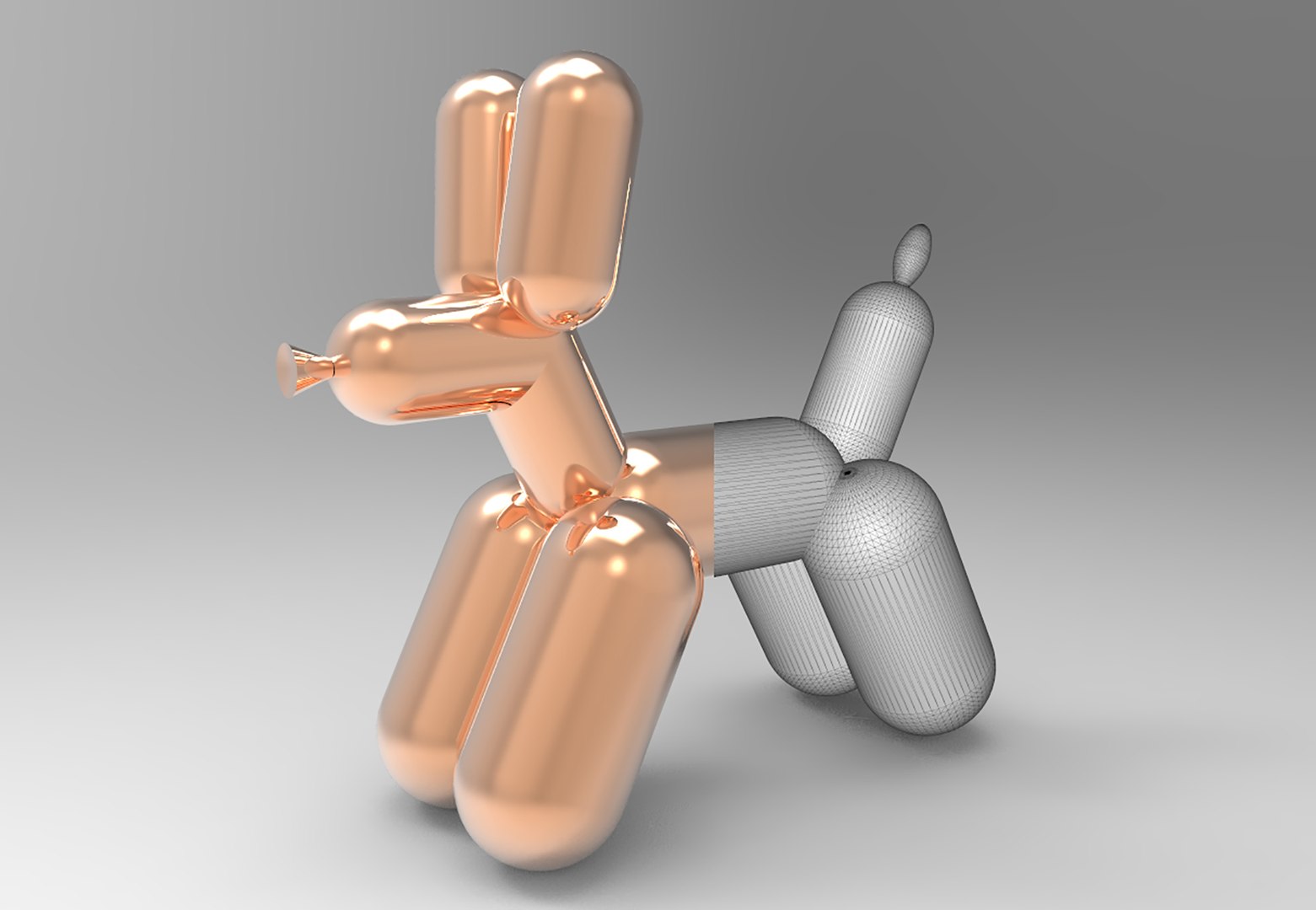 3D Ballon Dogs Model - TurboSquid 2114332