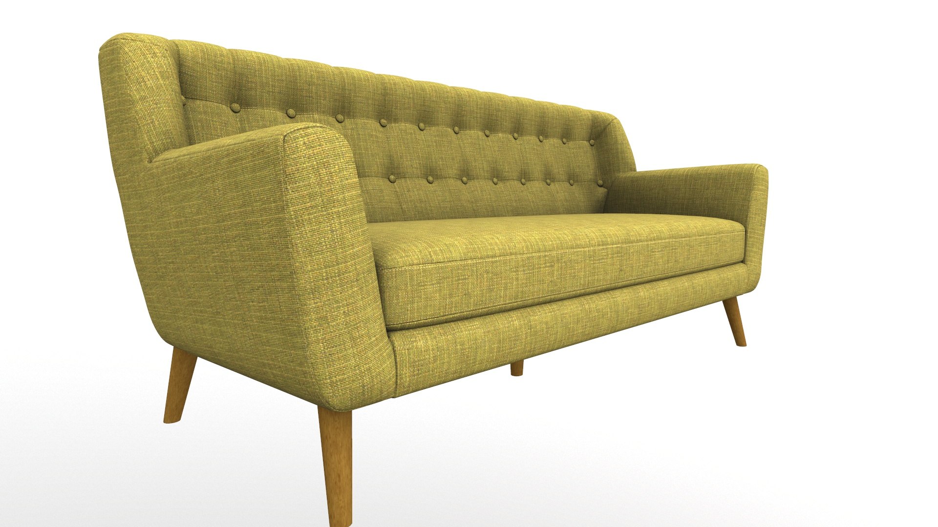 Fabric Sofa Model - TurboSquid 1978099