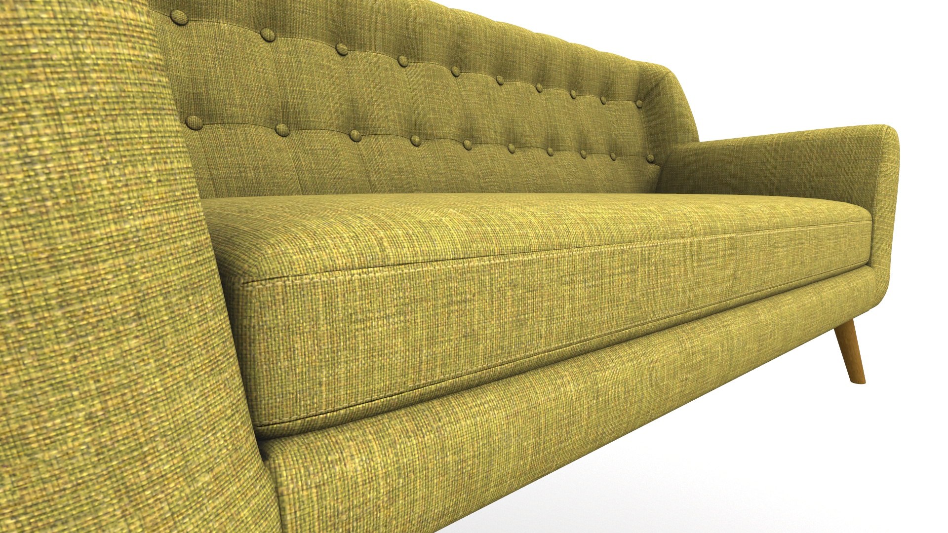 Fabric Sofa Model - TurboSquid 1978099