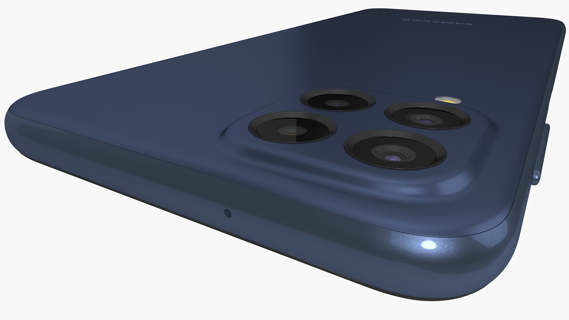 Samsung Galaxy M33 5G Blue Model - TurboSquid 1905581