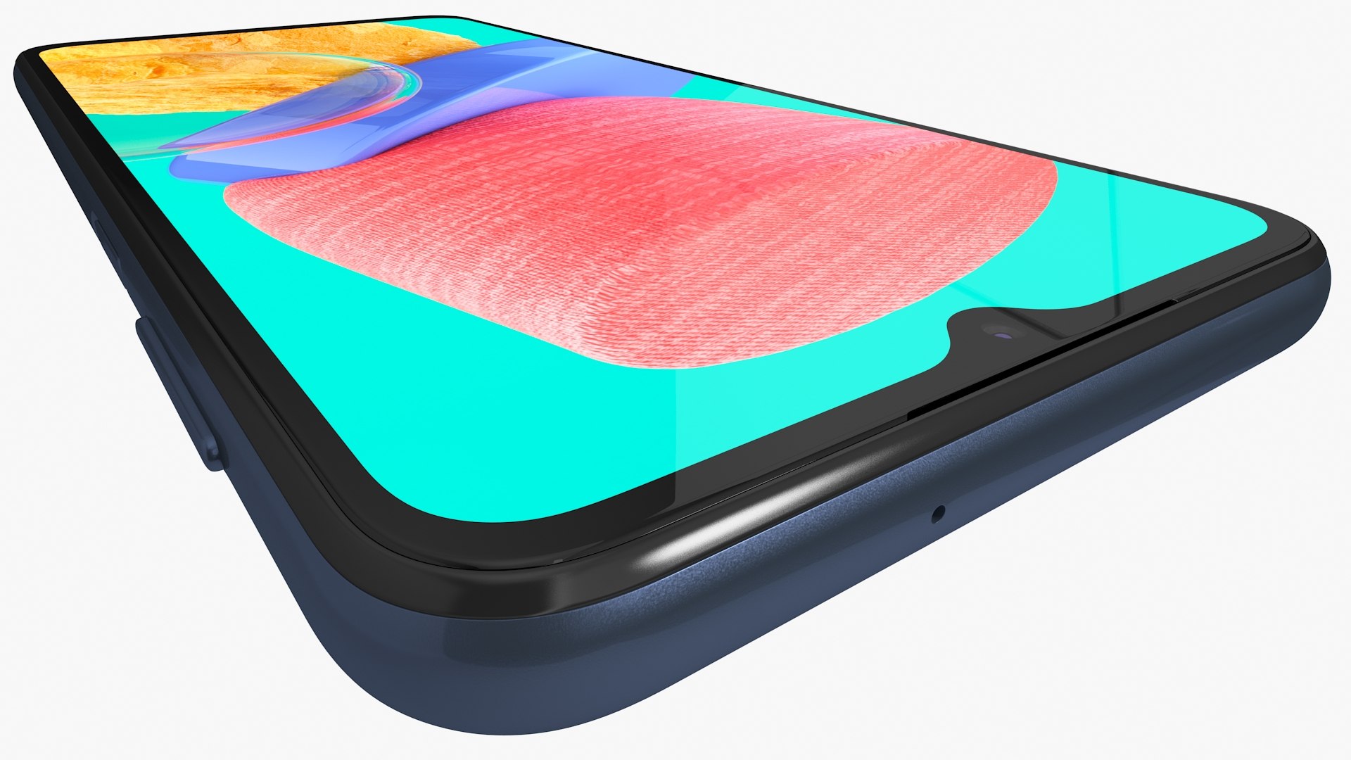 Samsung Galaxy M33 5G Blue Model - TurboSquid 1905581