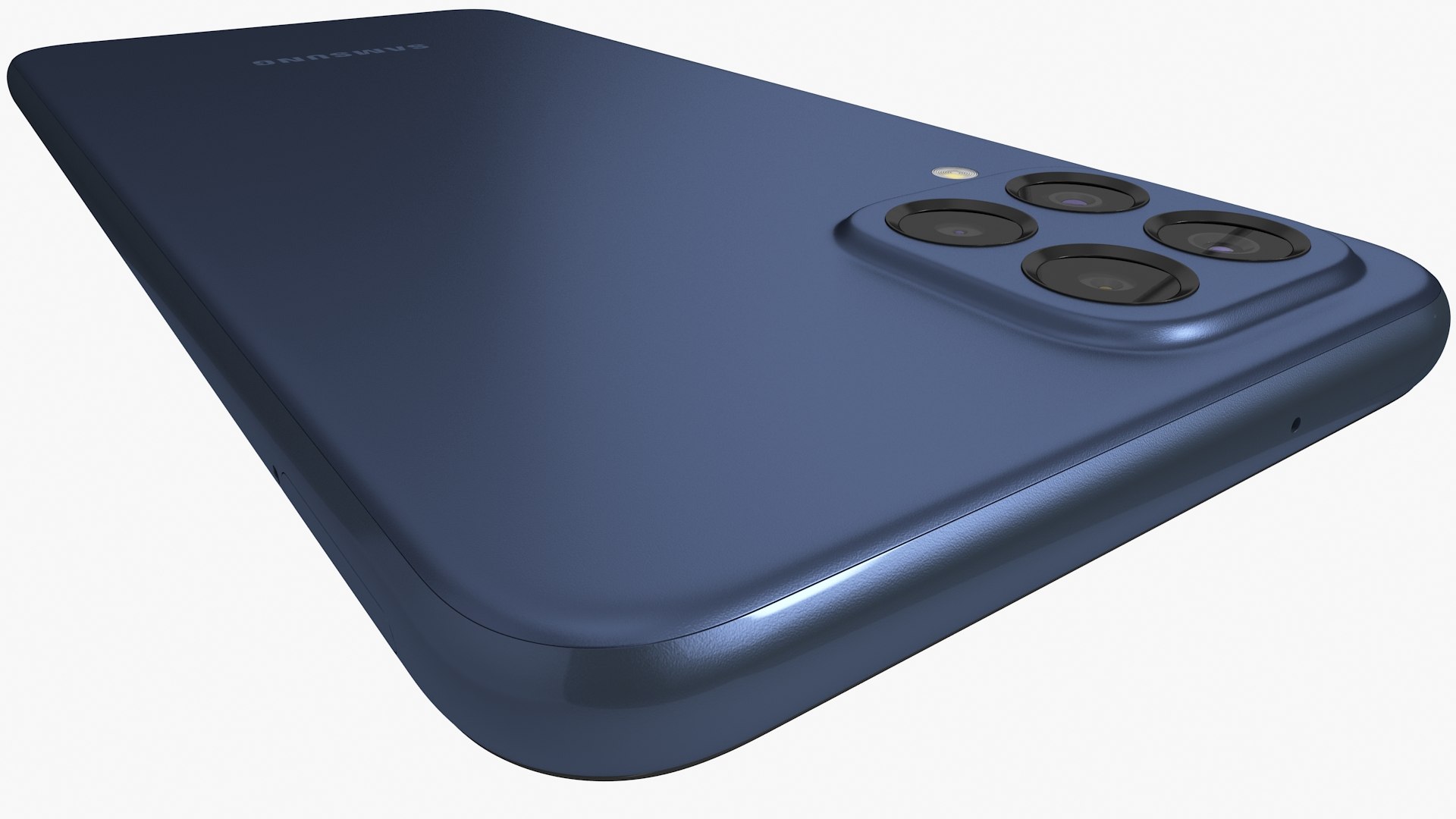 Samsung Galaxy M33 5G Blue Model - TurboSquid 1905581