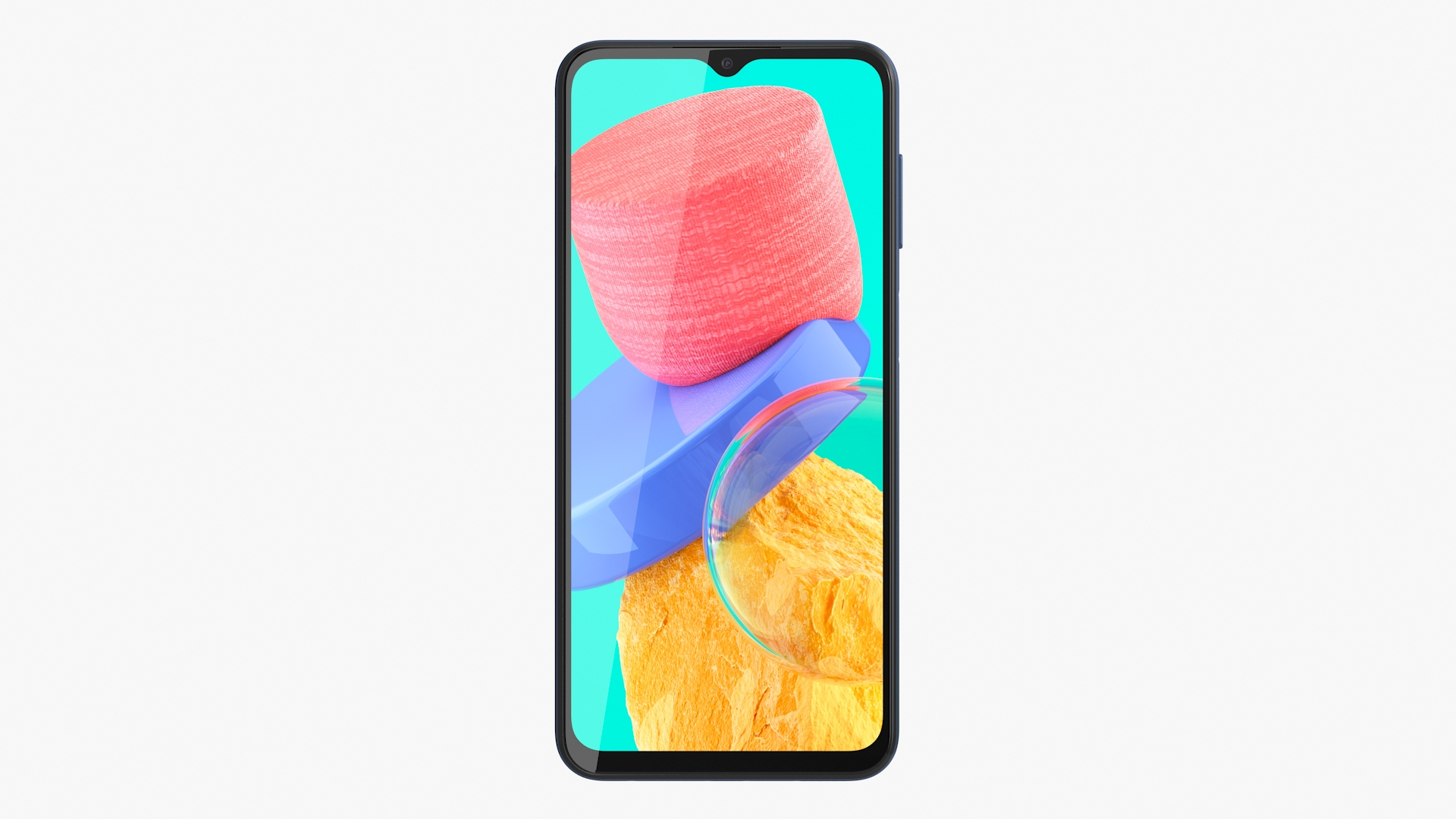 Samsung Galaxy M33 5G Blue Model - TurboSquid 1905581