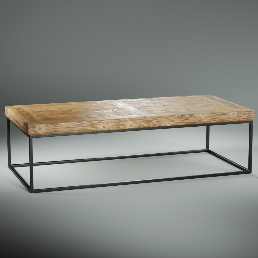 Photo Realistic Coffee Table 3D Model - TurboSquid 1577697