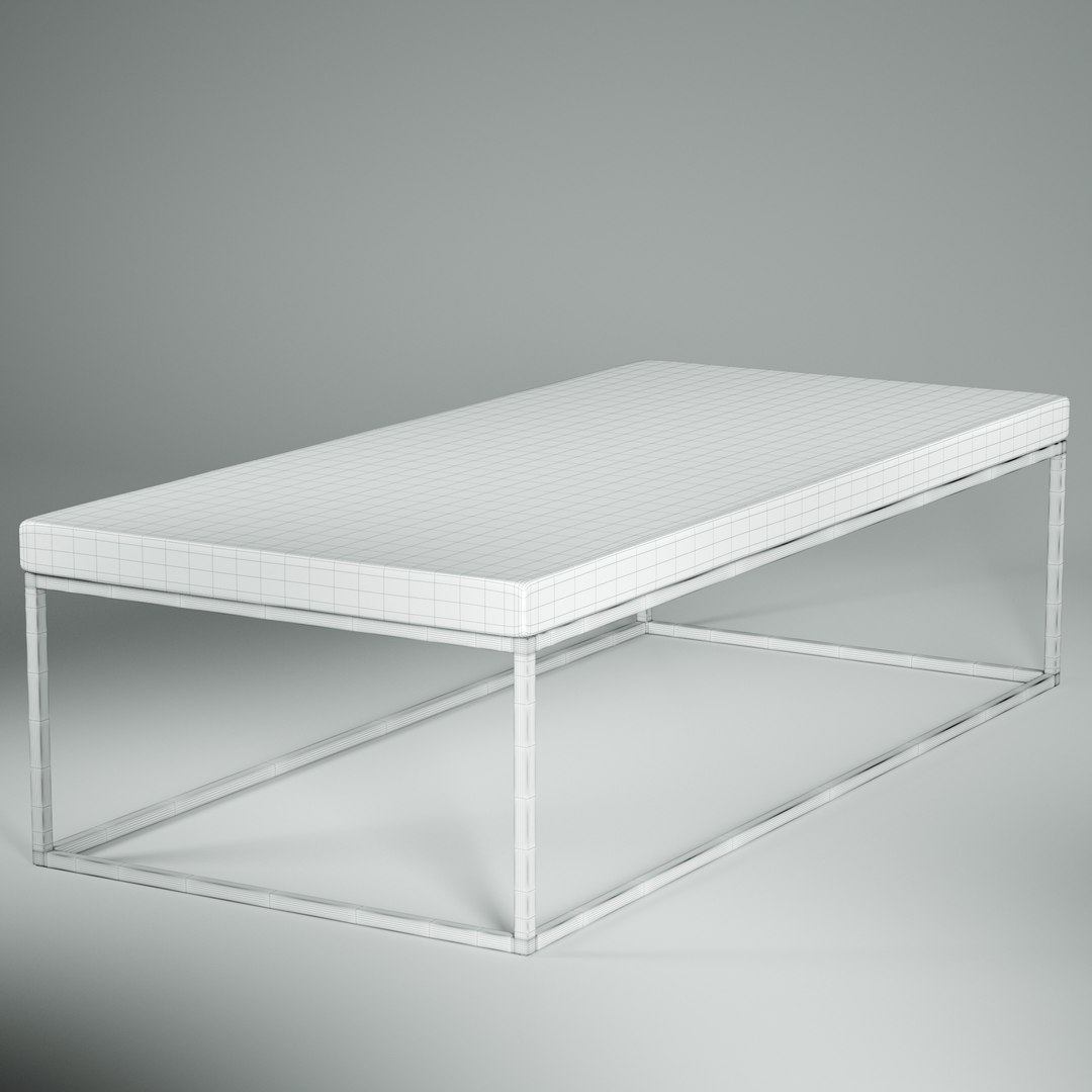 Photo Realistic Coffee Table 3D Model - TurboSquid 1577697