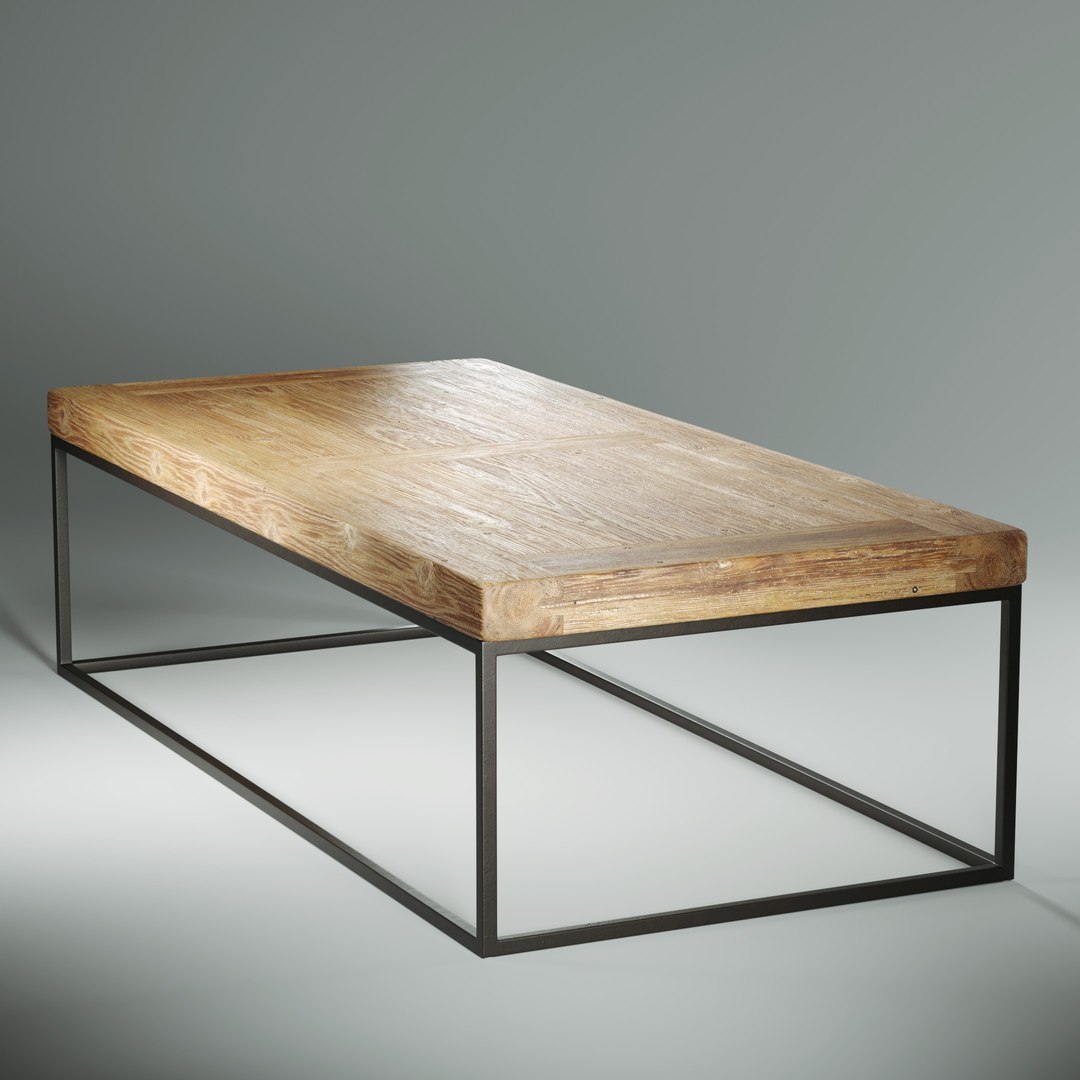 Photo Realistic Coffee Table 3D Model - TurboSquid 1577697