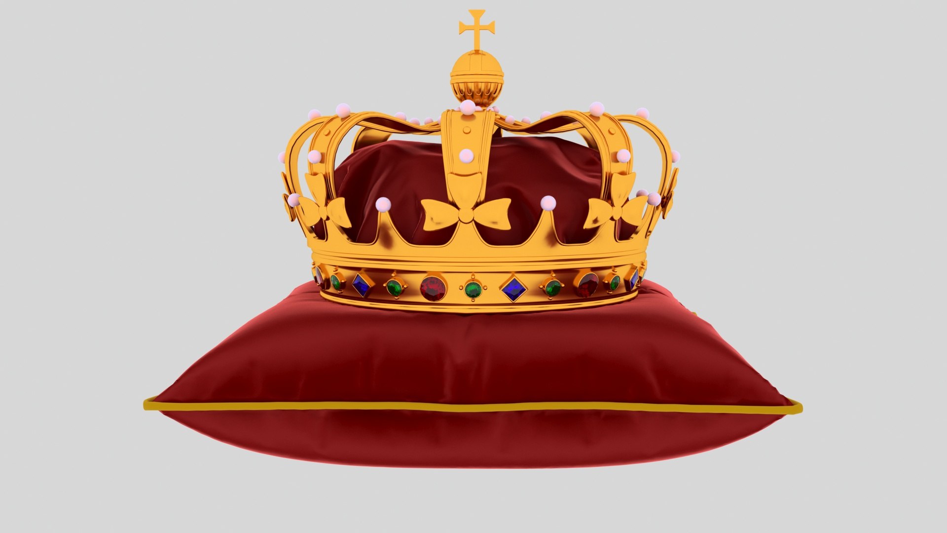 Crown model - TurboSquid 1887325
