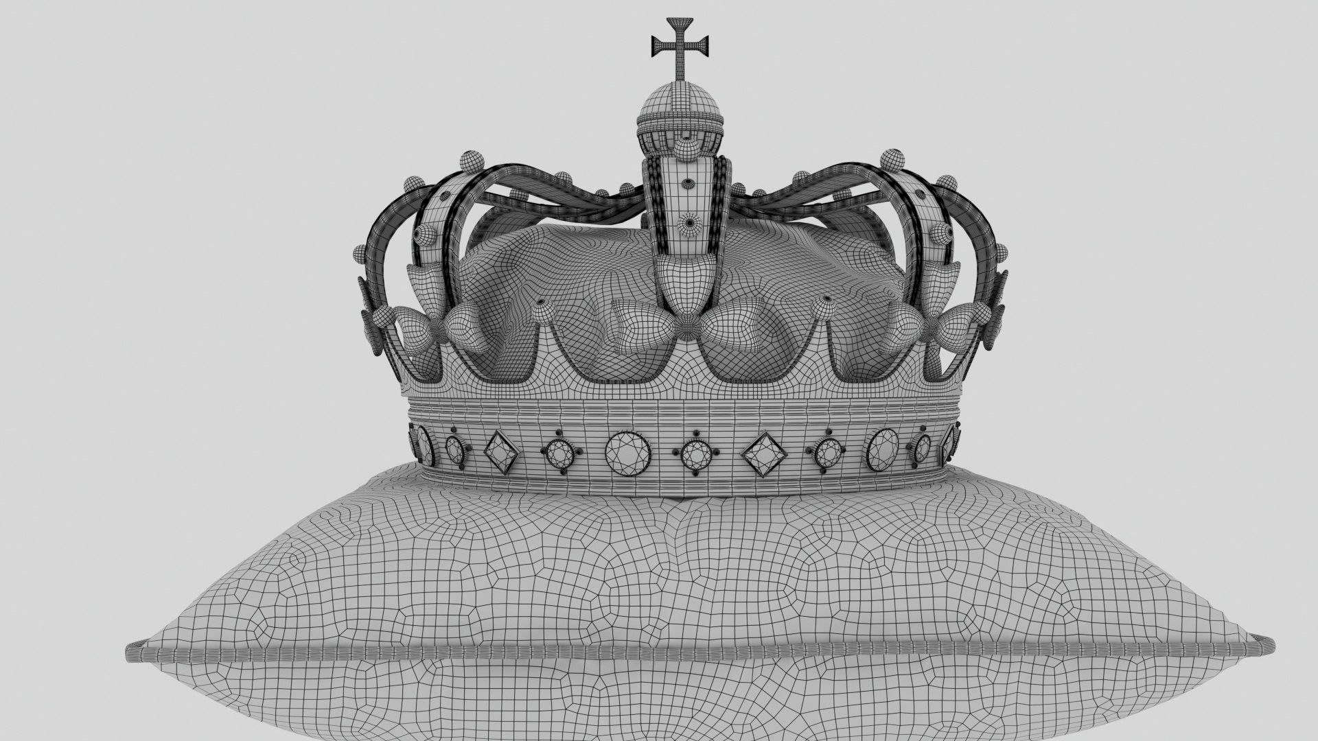 Crown model - TurboSquid 1887325