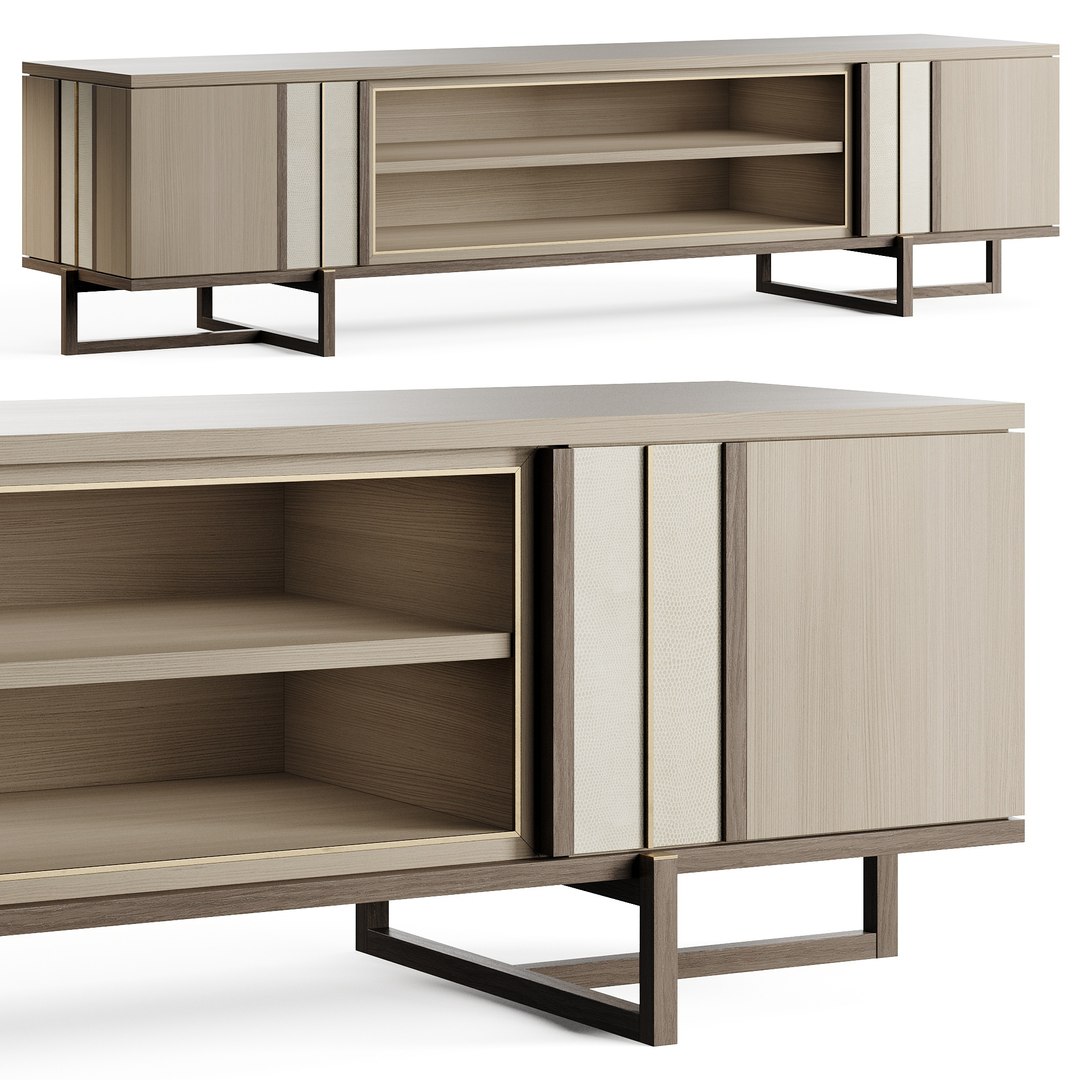 Frato Georgia TV Unit Sideboard 3D Model - TurboSquid 2181136