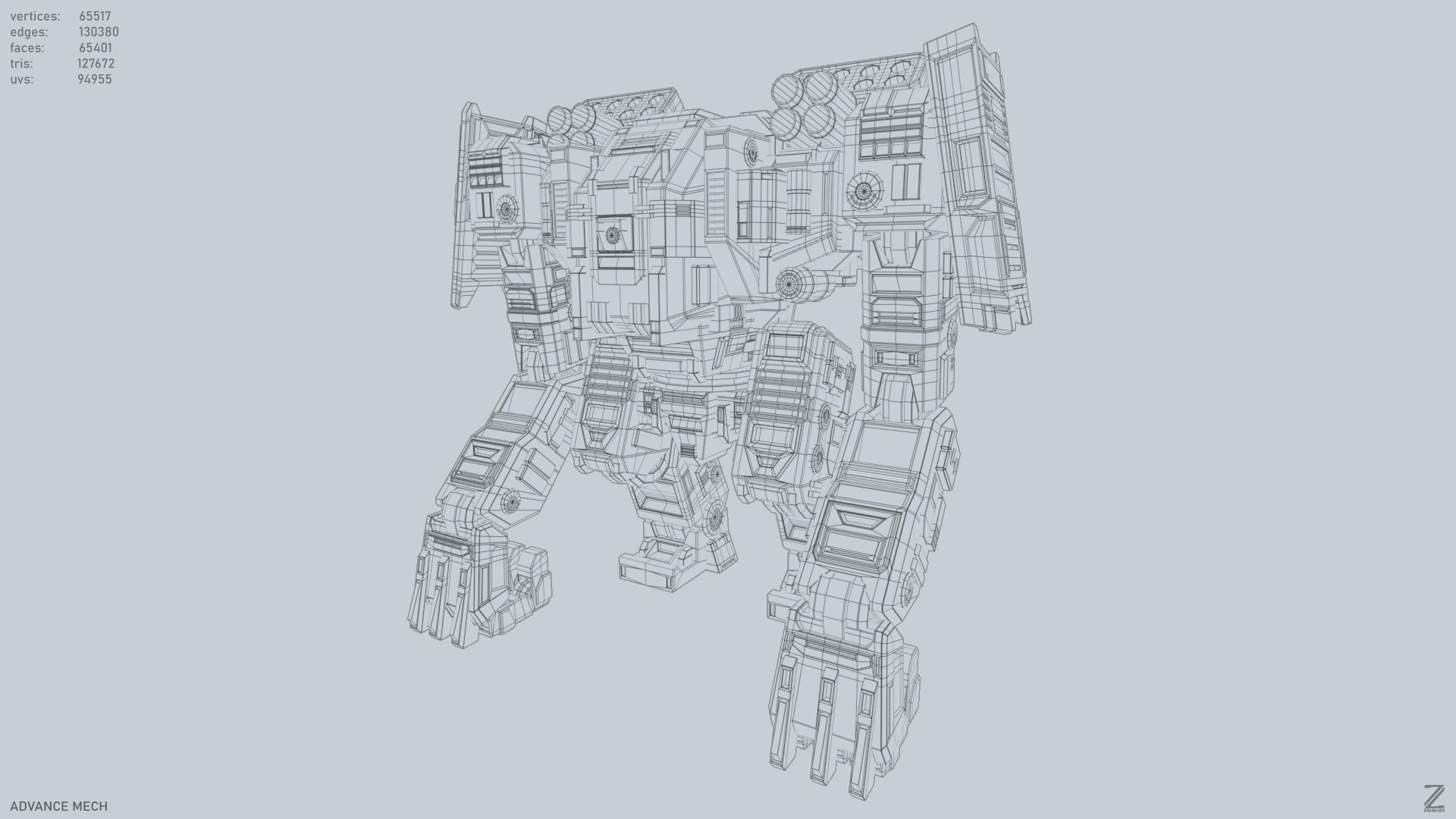 3D Advance Mech Collection Model - TurboSquid 2296890
