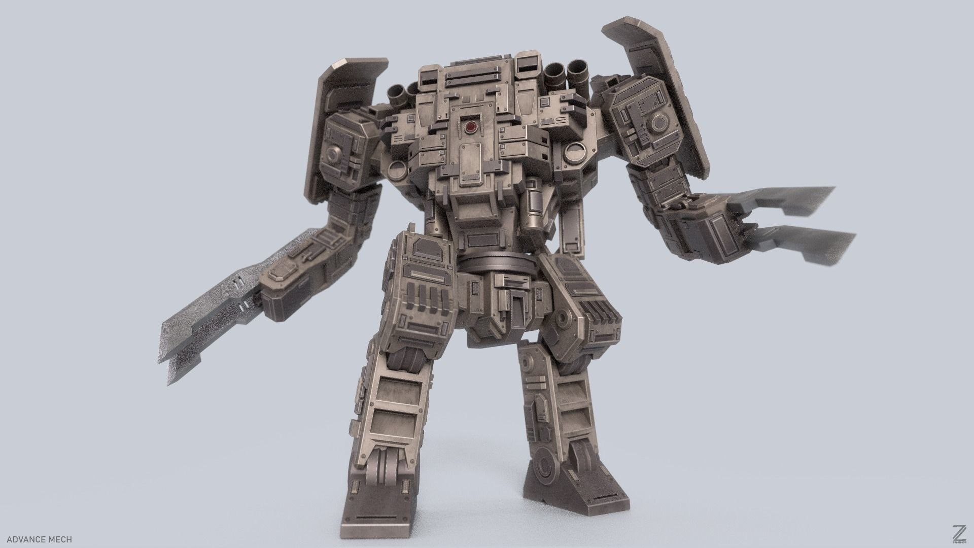 3D Advance Mech Collection Model - TurboSquid 2296890