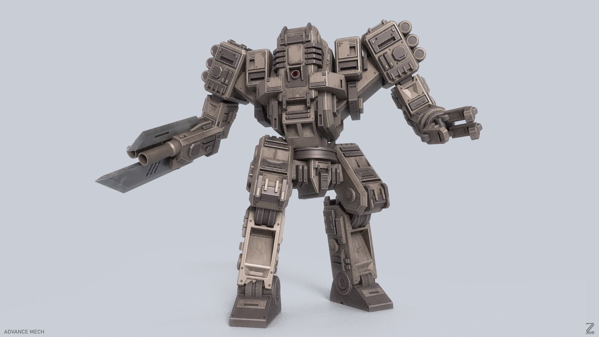 3D Advance Mech Collection Model - TurboSquid 2296890