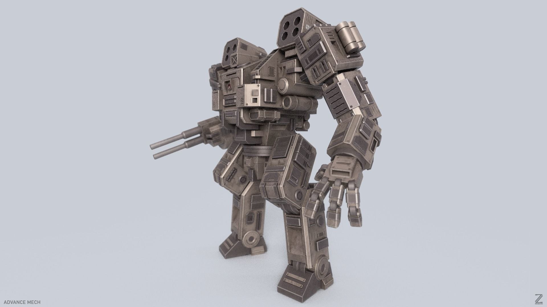3D Advance Mech Collection Model - TurboSquid 2296890
