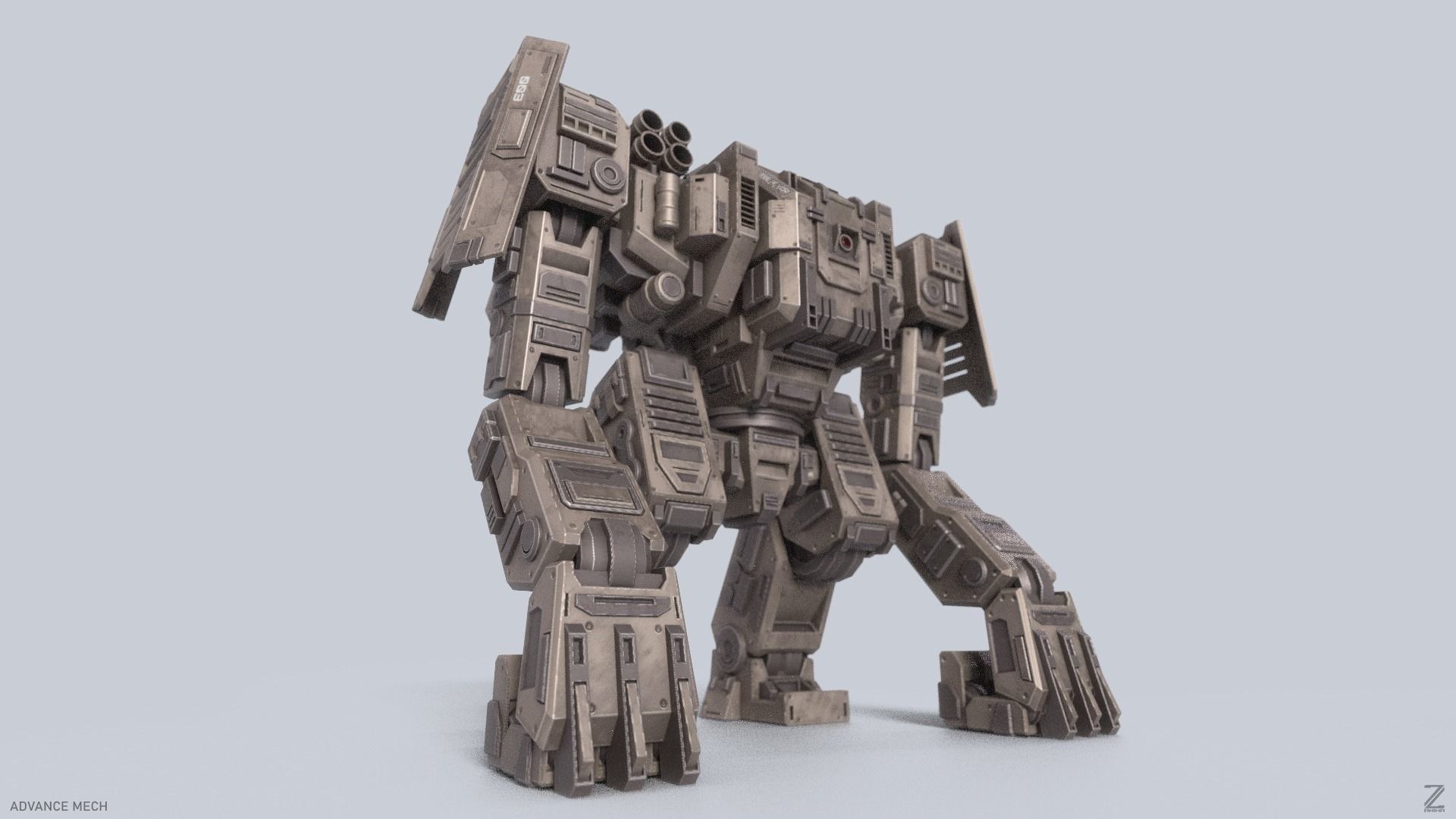 3D Advance Mech Collection Model - TurboSquid 2296890