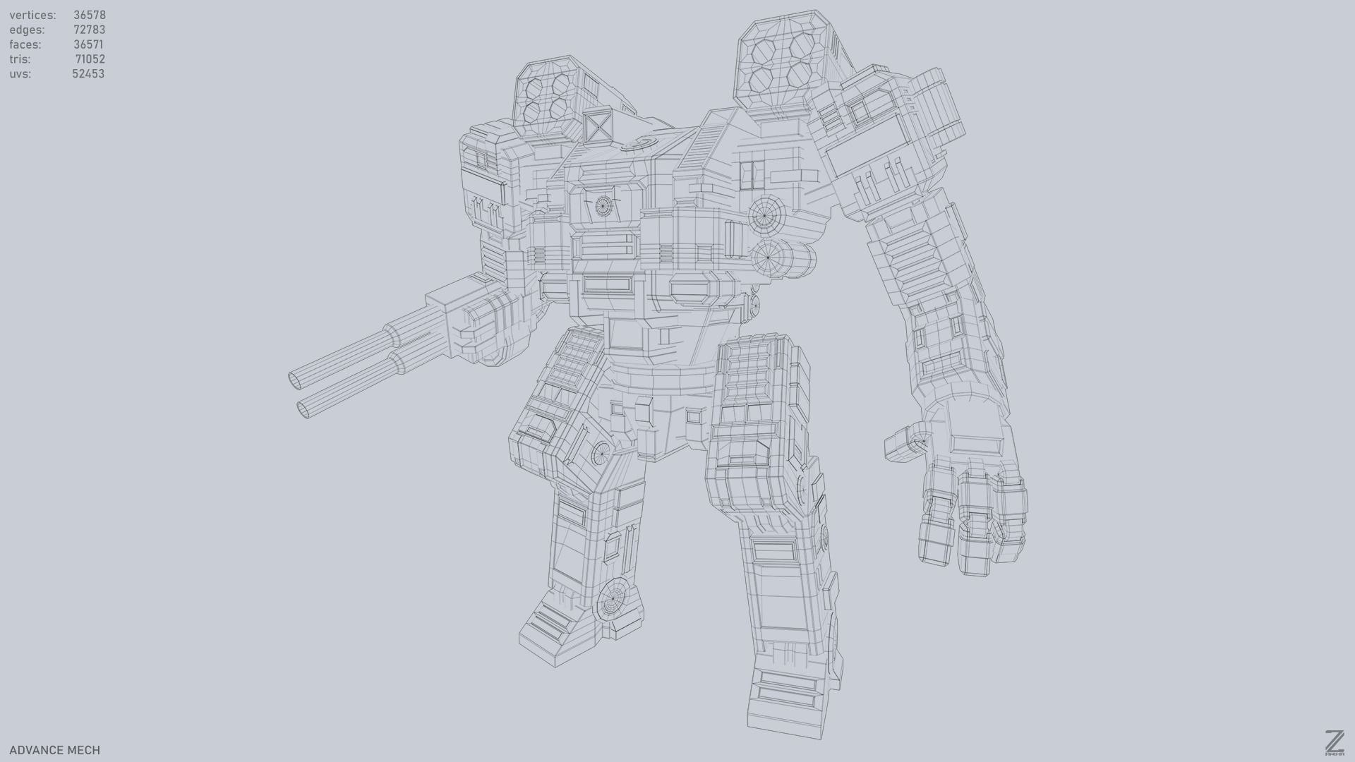 3D Advance Mech Collection Model - TurboSquid 2296890