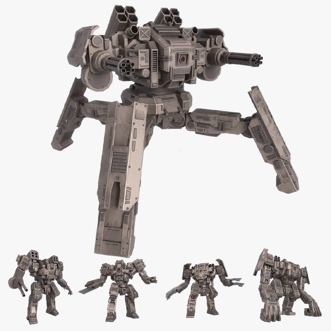 3D Advance Mech Collection Model - TurboSquid 2296890