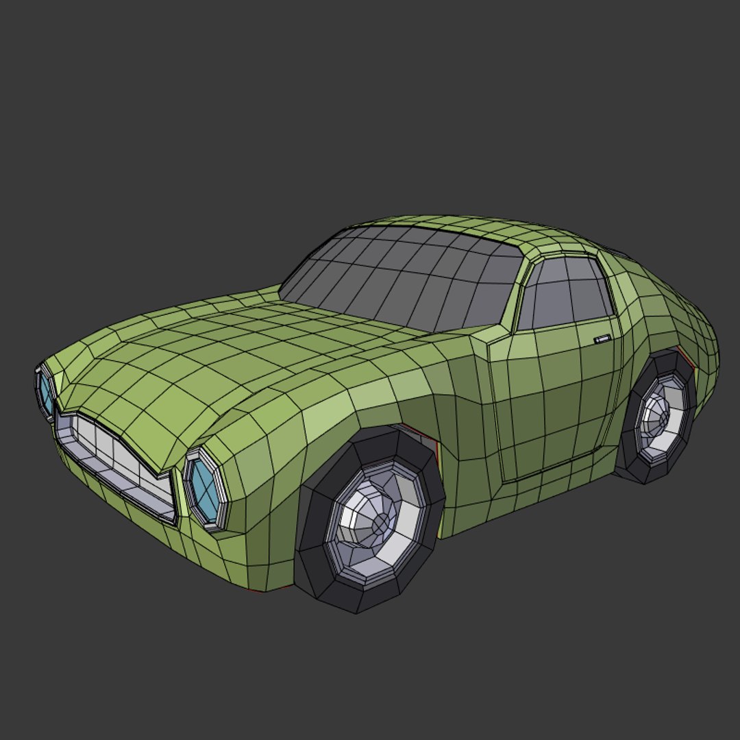 3D Car Icon - TurboSquid 1354557