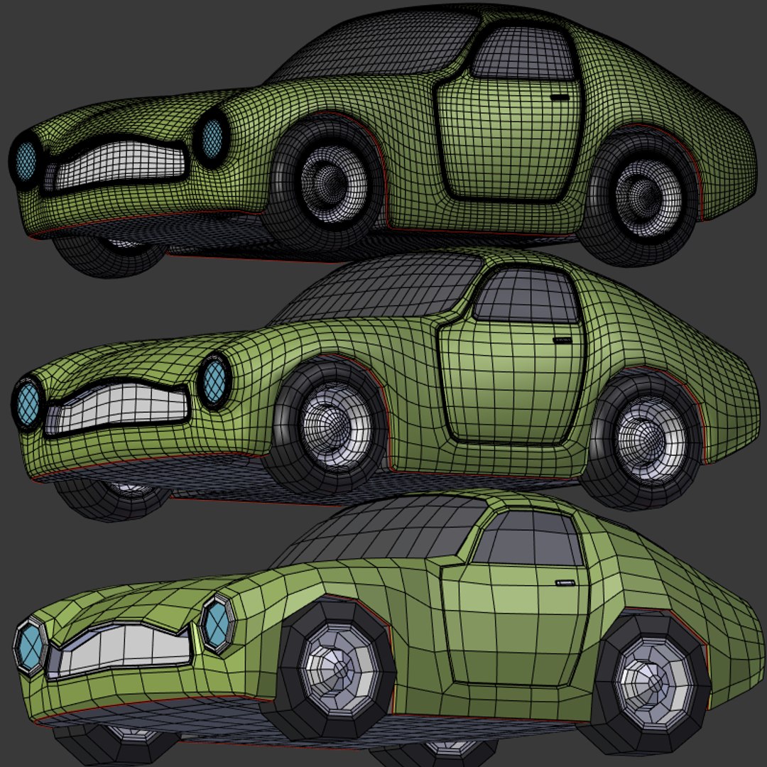 3D Car Icon - TurboSquid 1354557