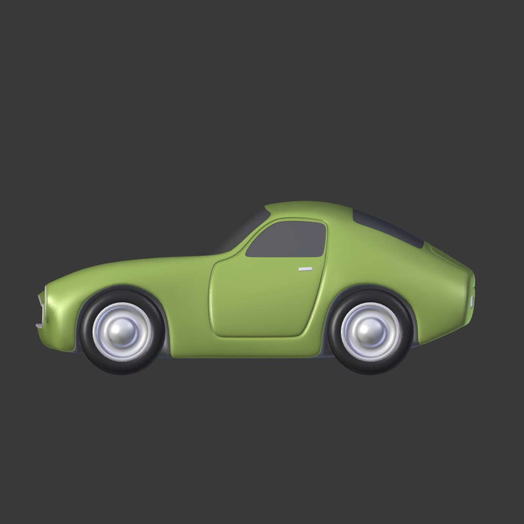 3D Car Icon - TurboSquid 1354557