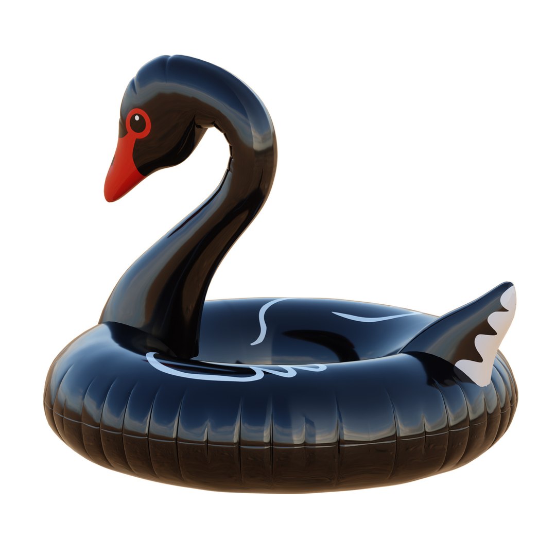 3D inflatable pool black swan - TurboSquid 1534507