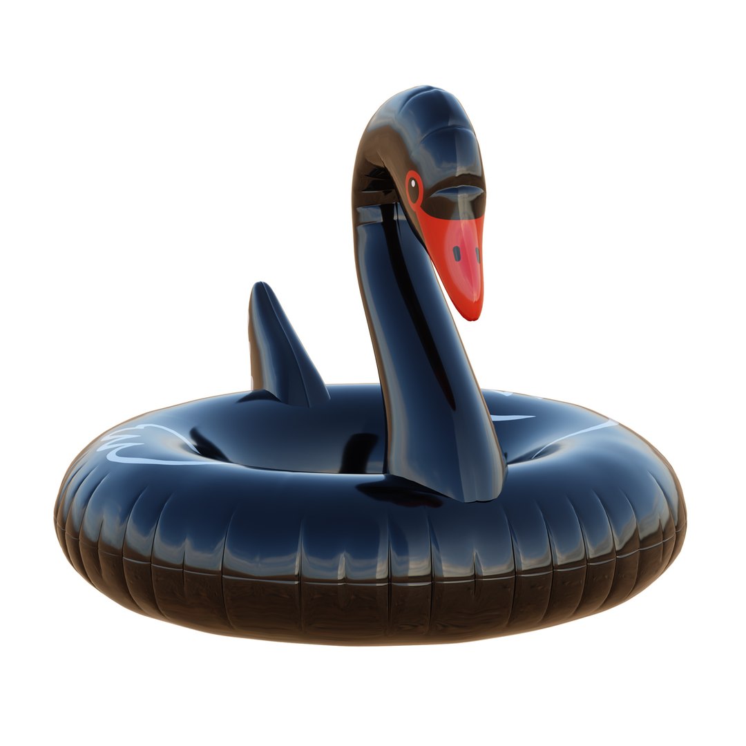 3D inflatable pool black swan - TurboSquid 1534507