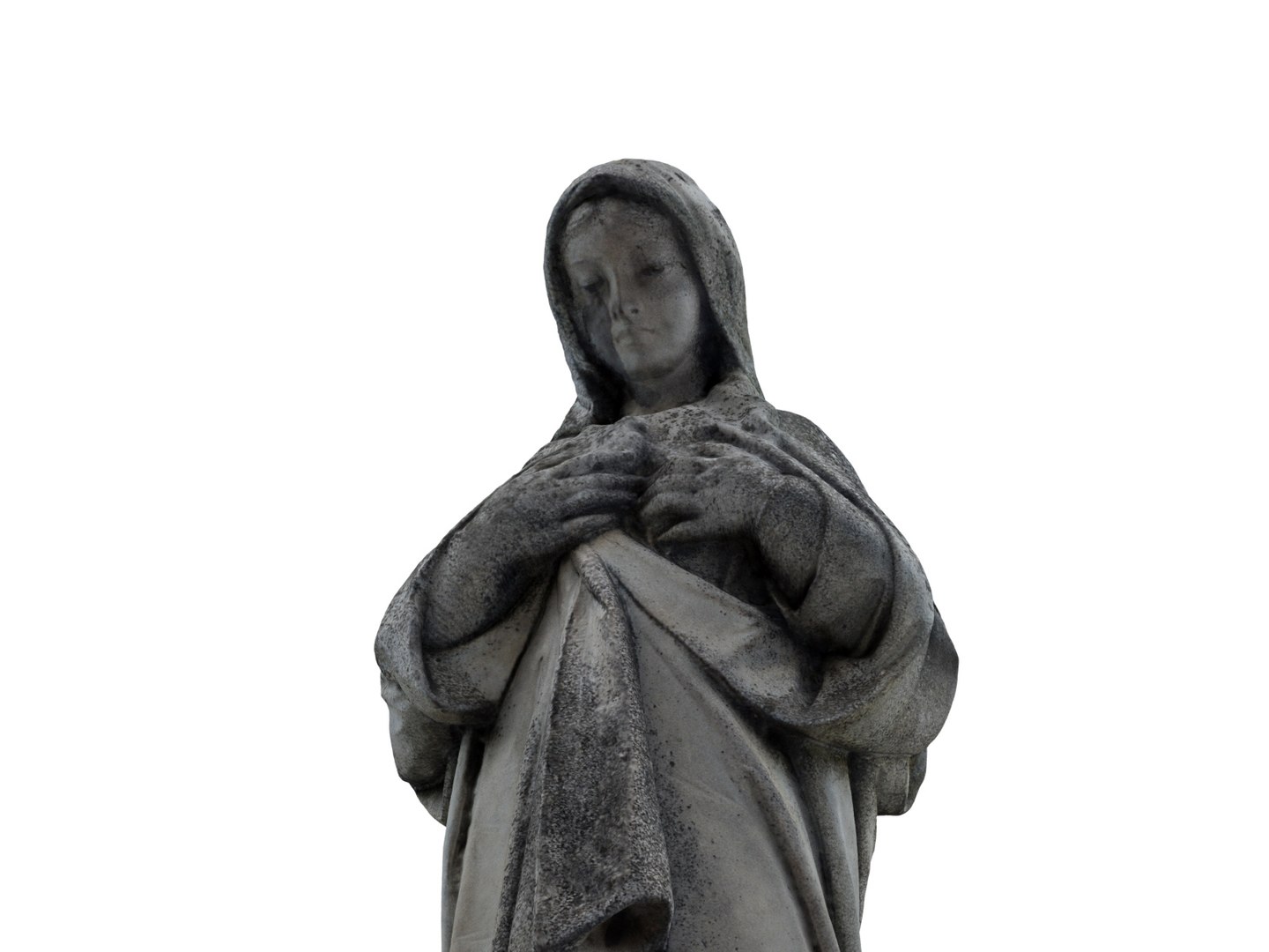 Cemetery Statue Scan Model - TurboSquid 1634479
