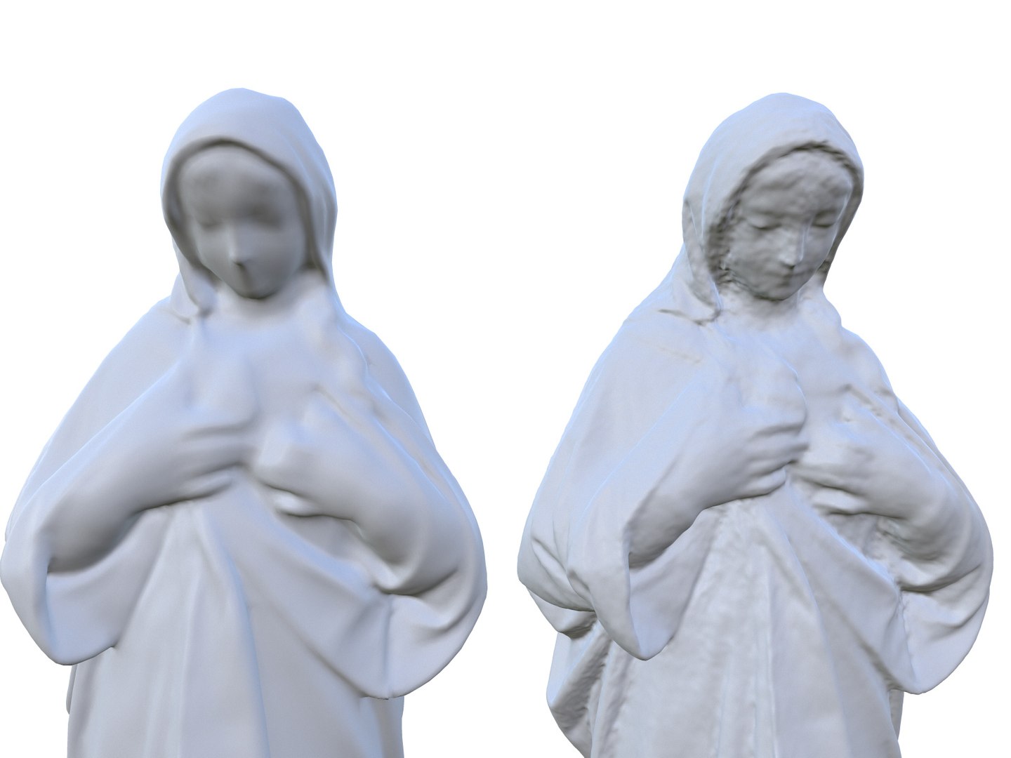 Cemetery Statue Scan Model - TurboSquid 1634479