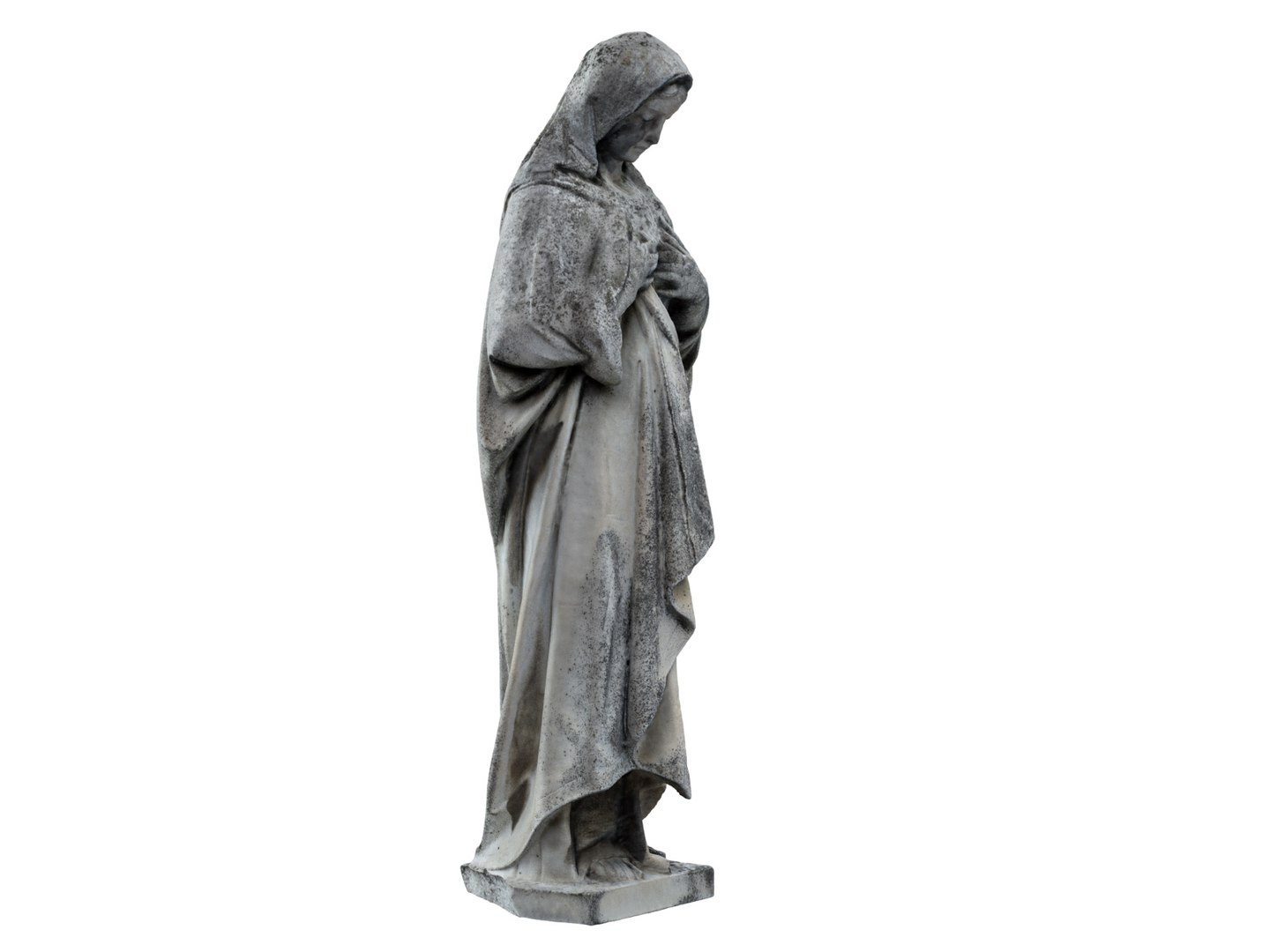 Cemetery Statue Scan Model - TurboSquid 1634479