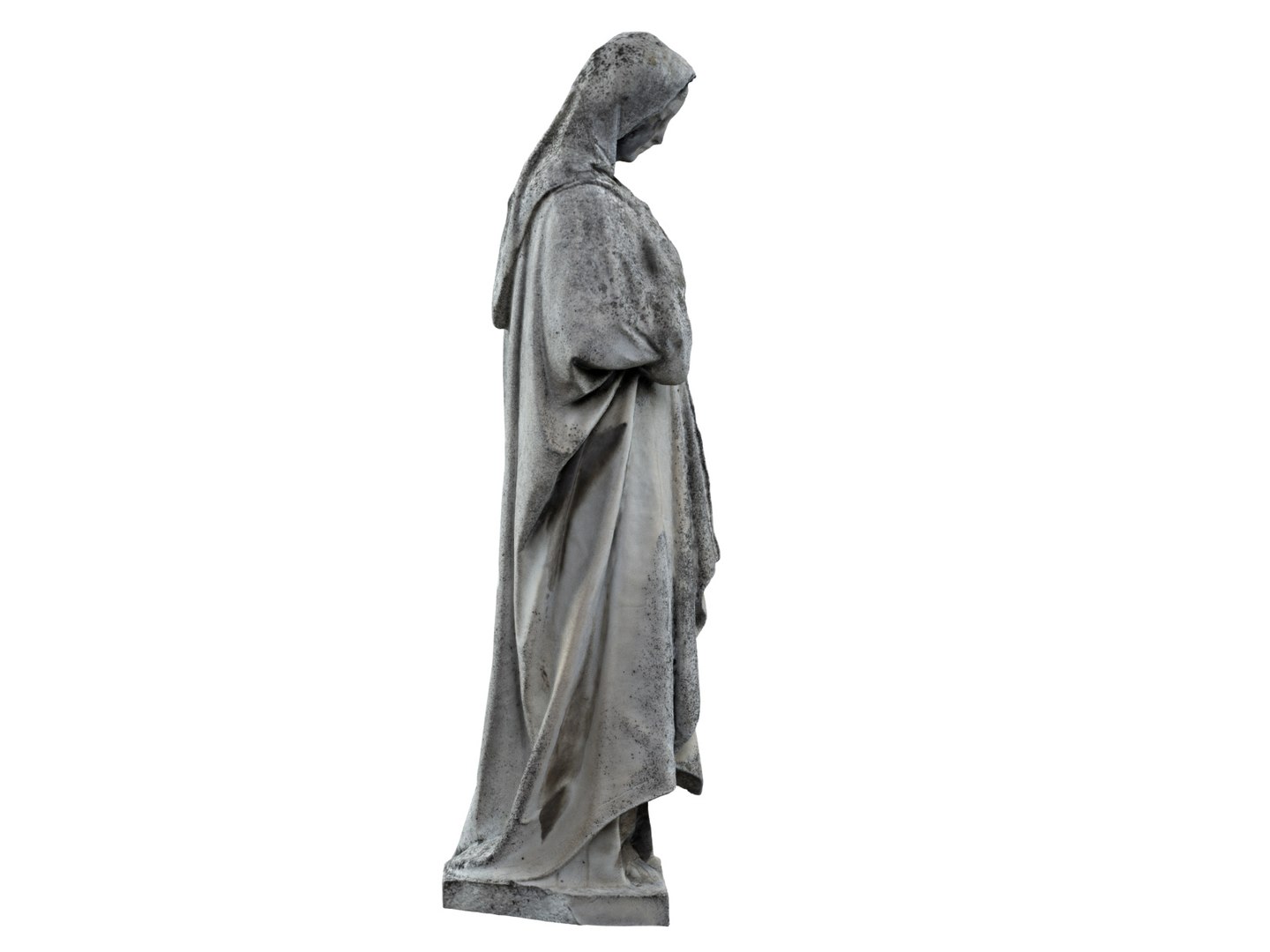 Cemetery Statue Scan Model - TurboSquid 1634479