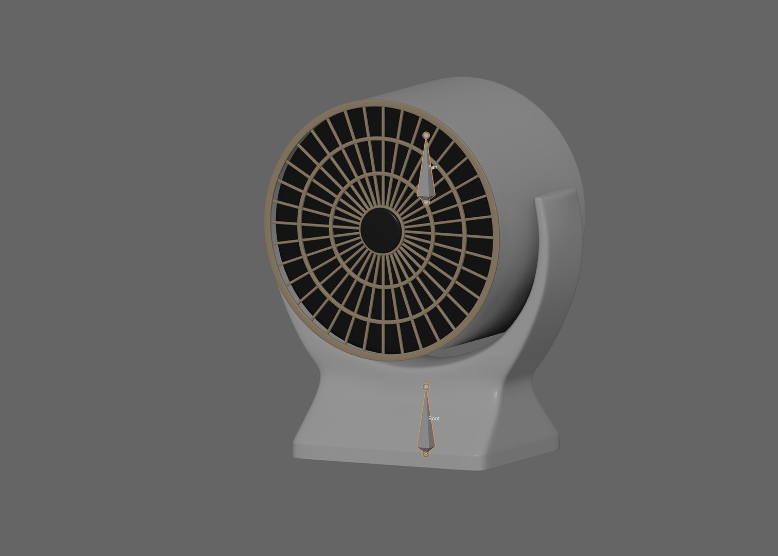 3D Mini Fan Heater - TurboSquid 2197613