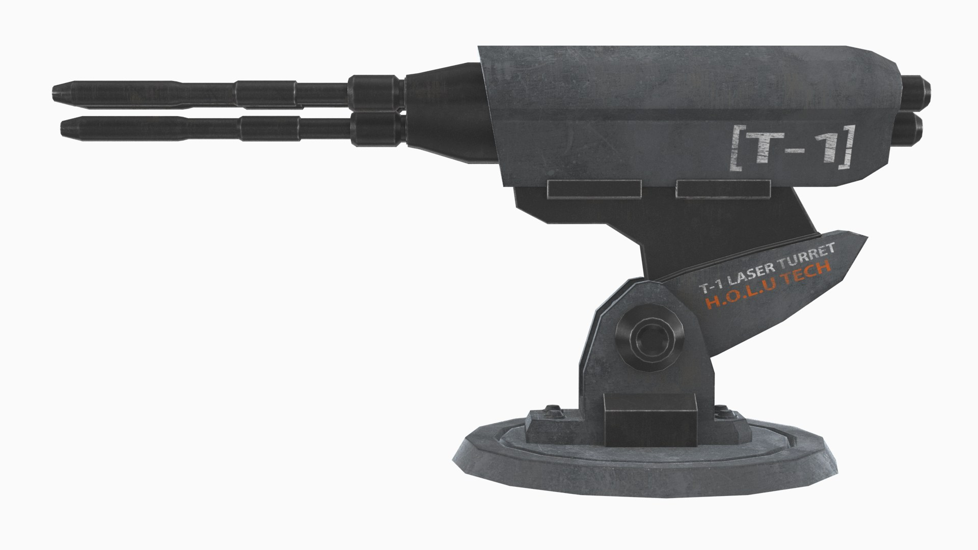 Laser Turret 3D - TurboSquid 1535516