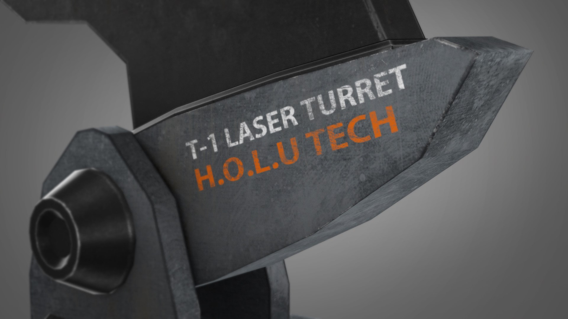 Laser Turret 3D - TurboSquid 1535516