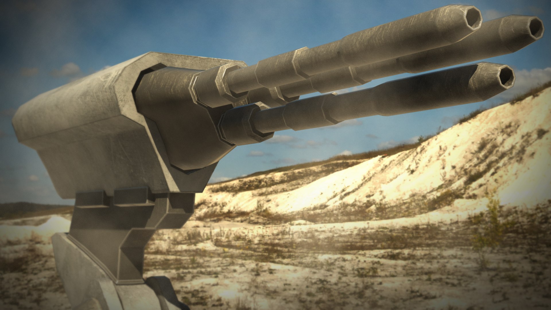 Laser Turret 3D - TurboSquid 1535516