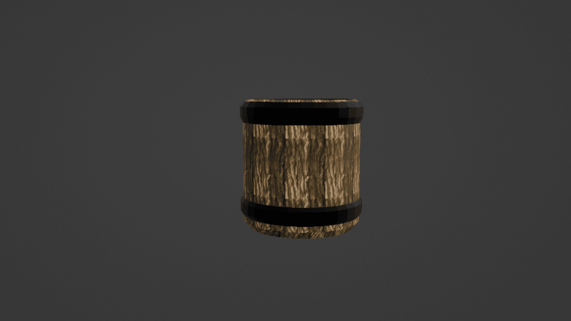 Low Poly Barrel 3D - TurboSquid 2272276