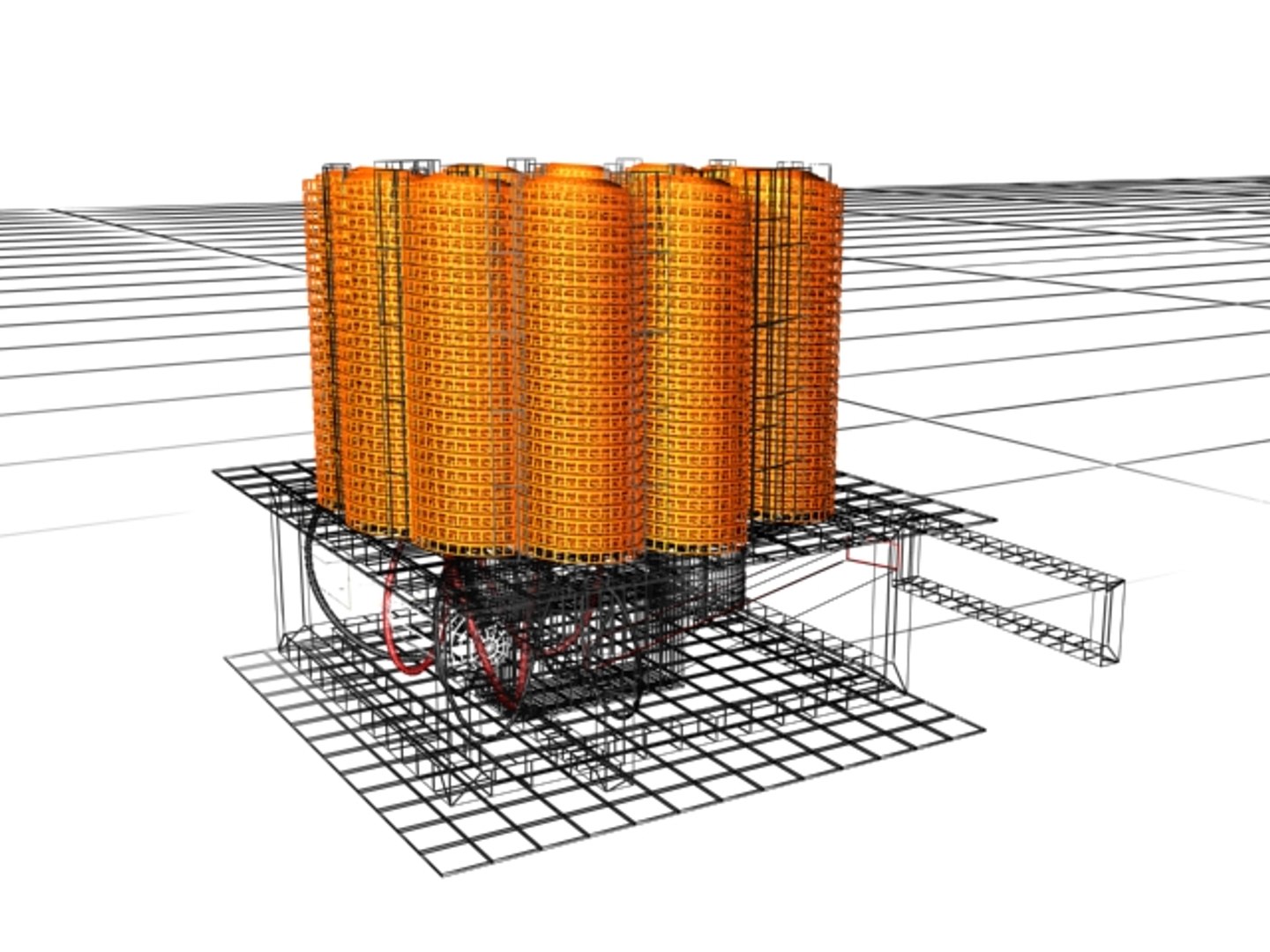 Skeet Machine 3d Model
