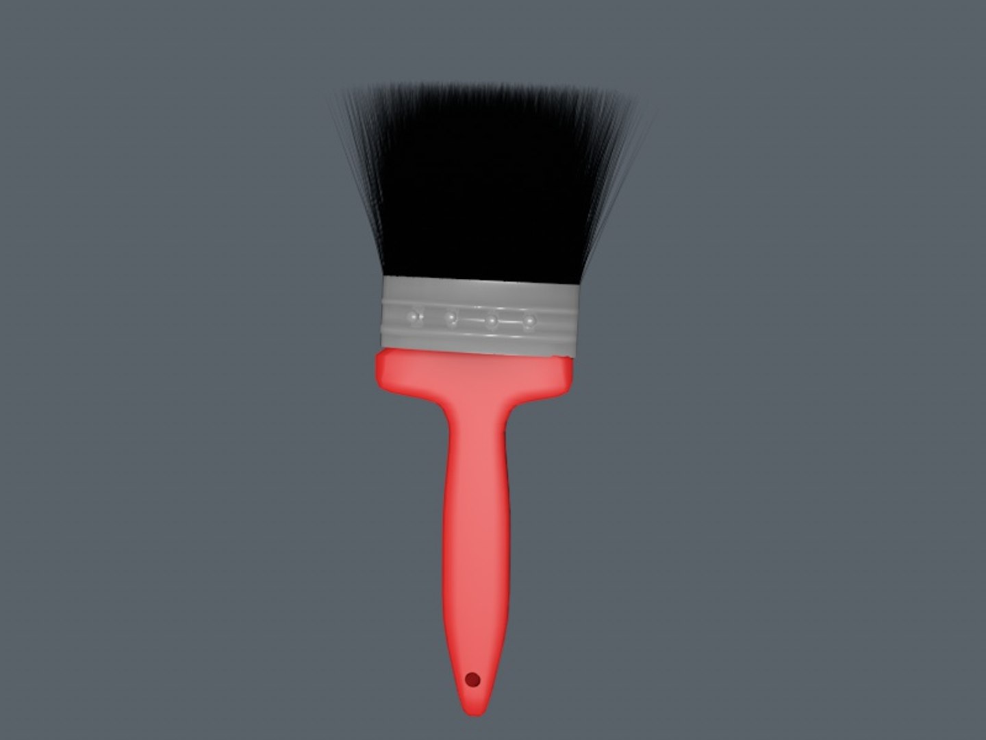 Paint Brush 3d Model