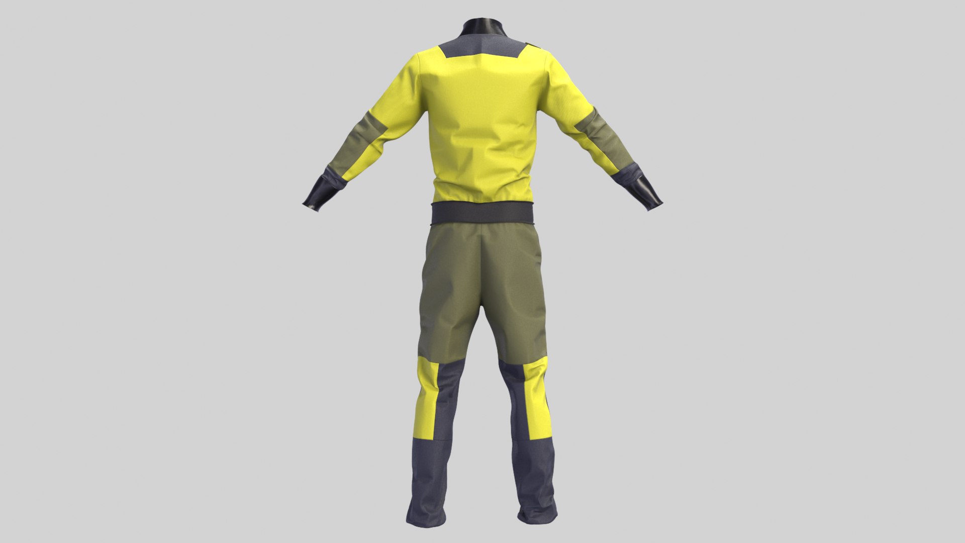 Dry Suit 4 3D Model - TurboSquid 2017901