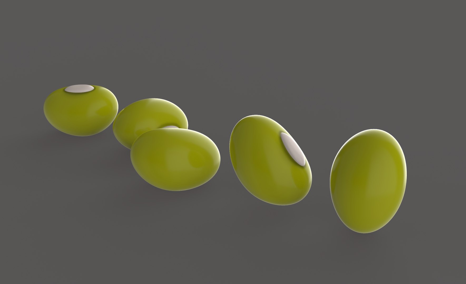 3D Model Green Bean - TurboSquid 2224200
