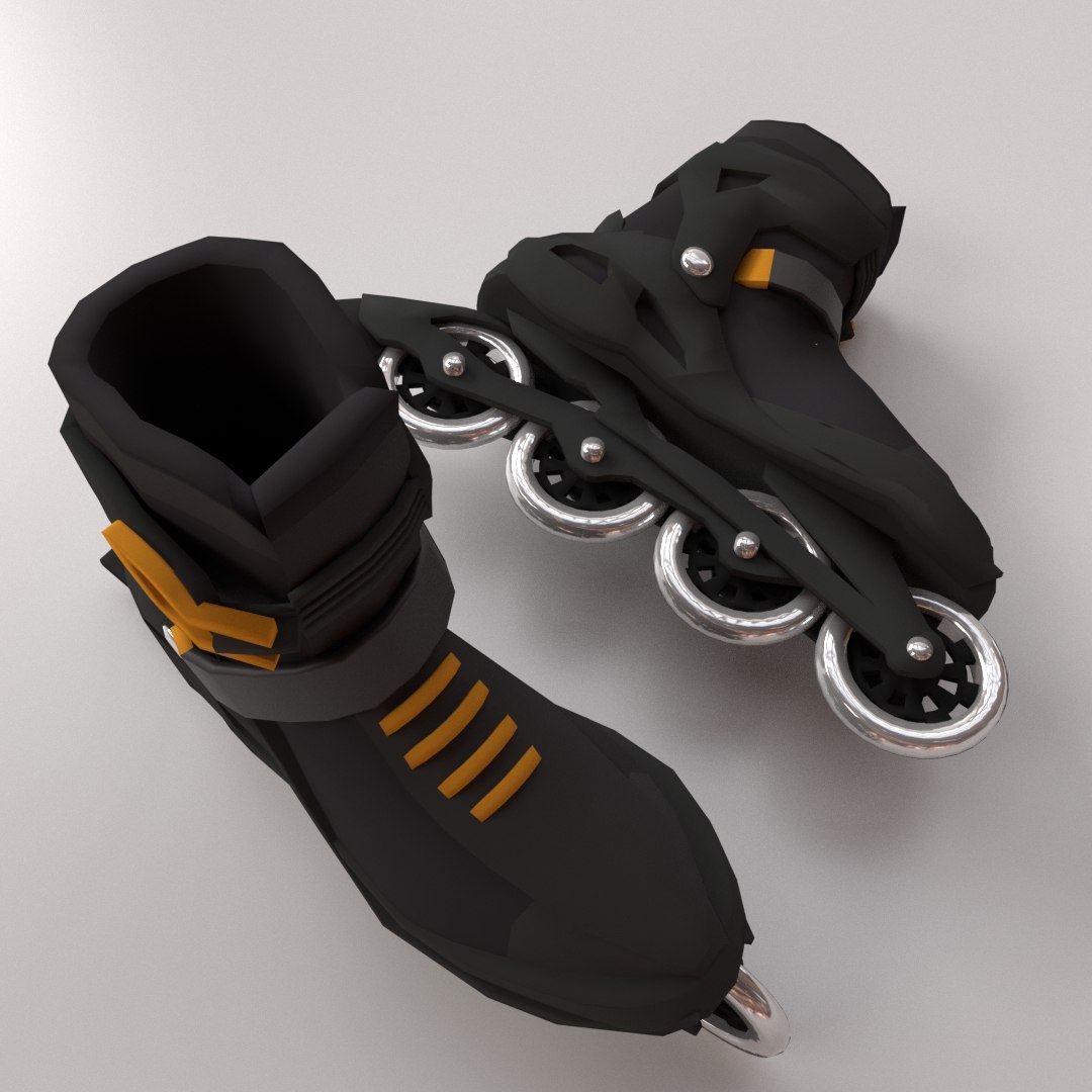 Roller blade 3D model - TurboSquid 1635339