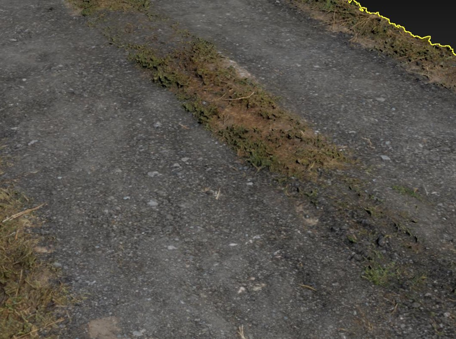 3D Model Ultra Realistic Road Scan - TurboSquid 1612553