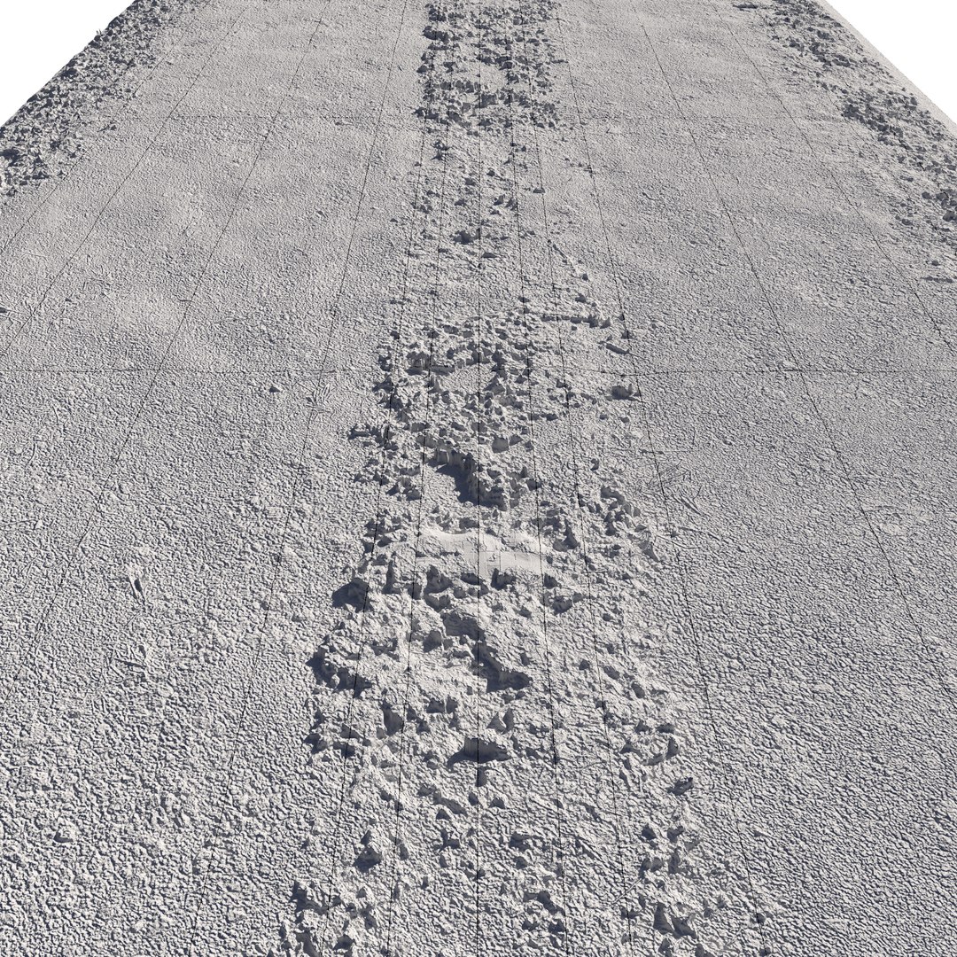 3D Model Ultra Realistic Road Scan - TurboSquid 1612553