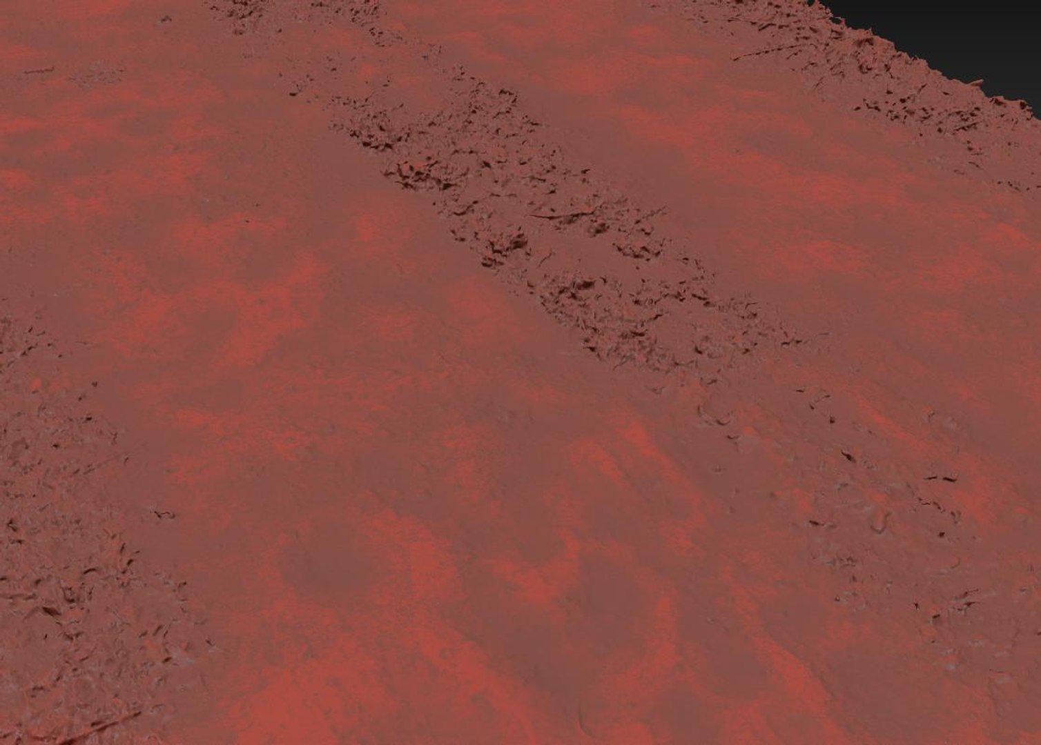 3D Model Ultra Realistic Road Scan - TurboSquid 1612553