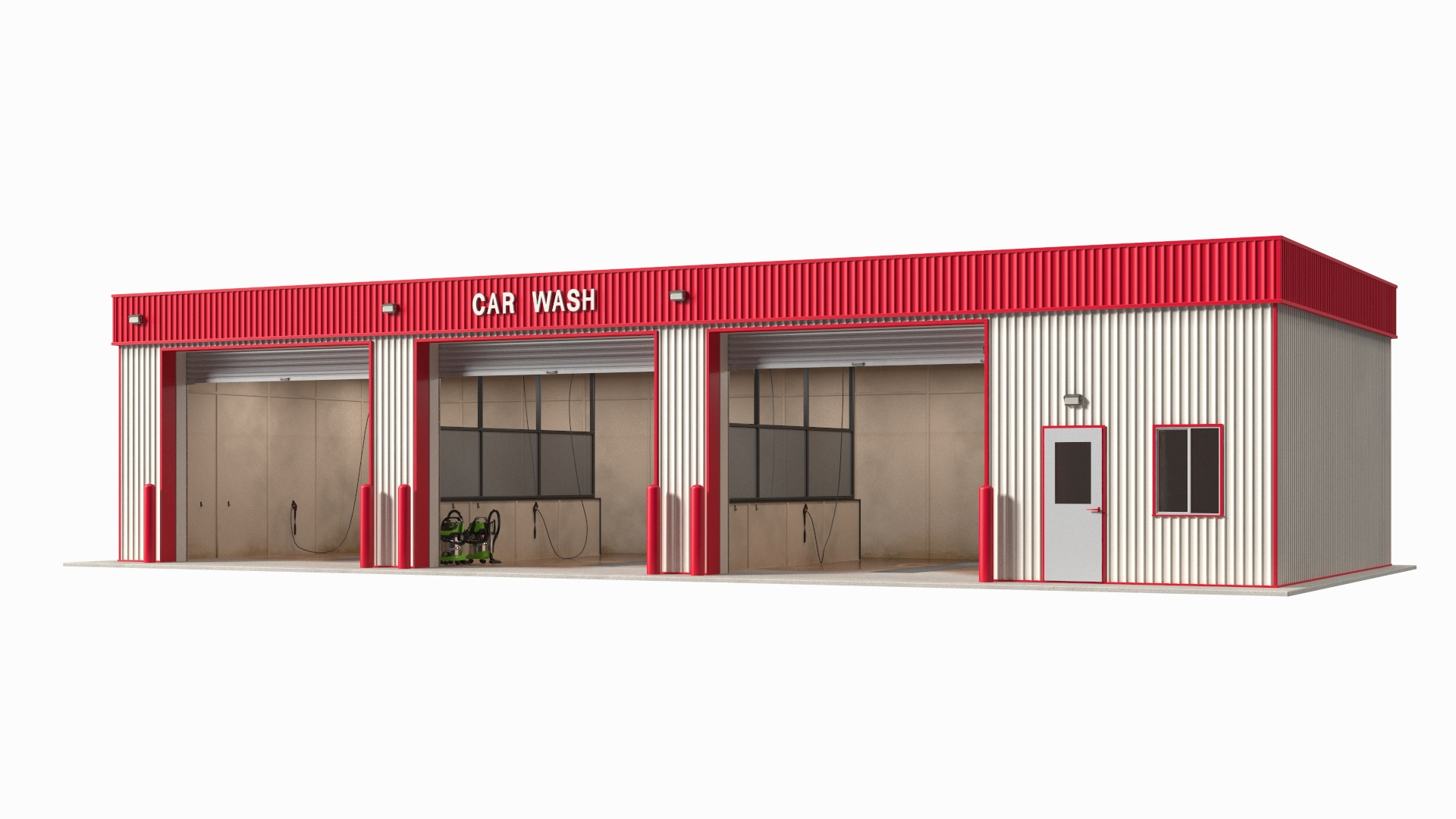 Car Wash Design Structures